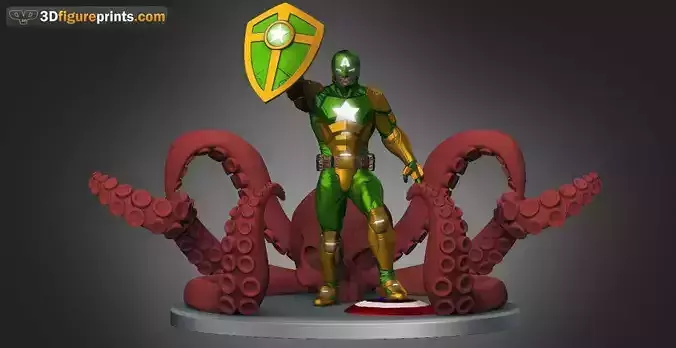 Hail Hydra 3D model 3D printable | CGTrader