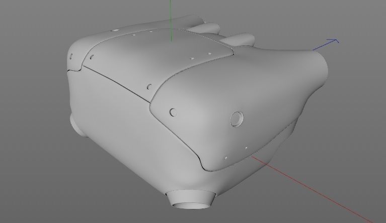 Drone Shank 3D model | CGTrader