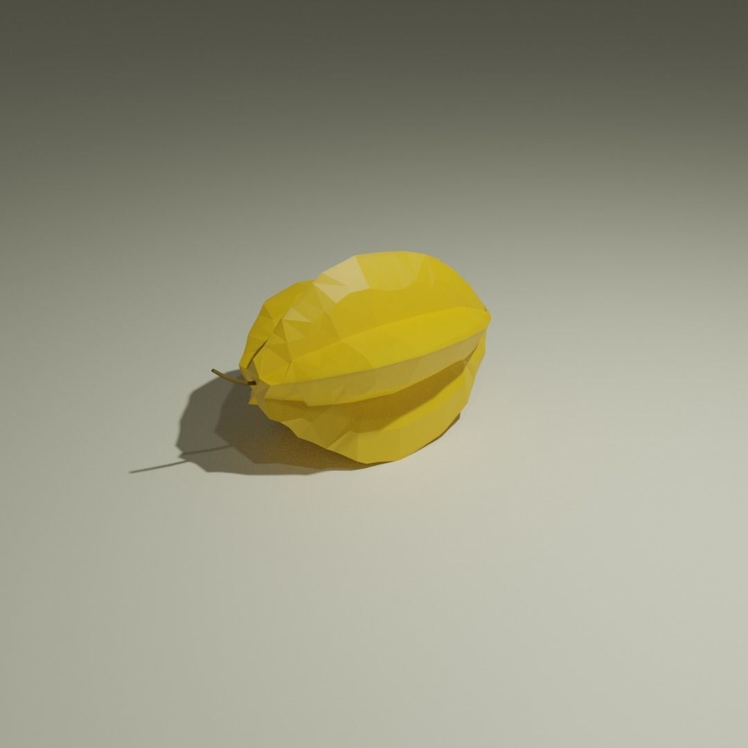 Low poly fruits pack-2 3D model | CGTrader