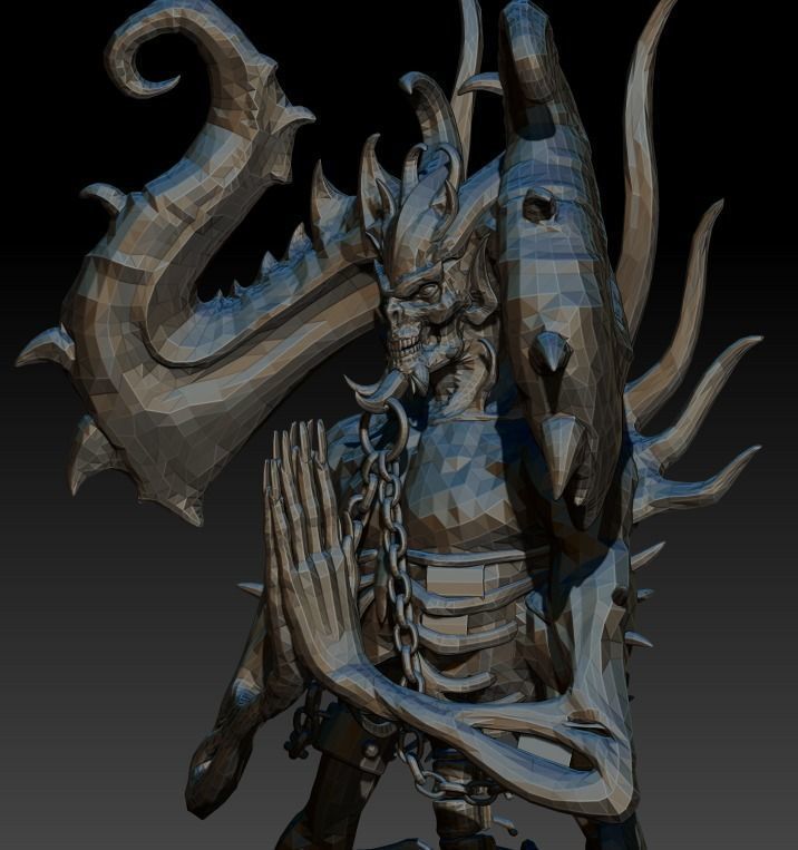 devil 3D print model demon 3D model 3D printable | CGTrader
