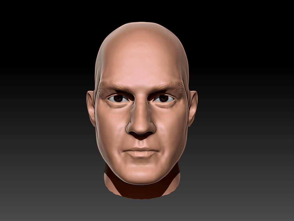 man head sculpt free 3D model | CGTrader