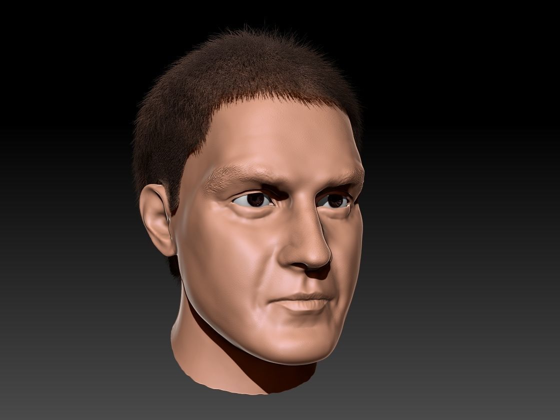 man head sculpt free 3D model | CGTrader