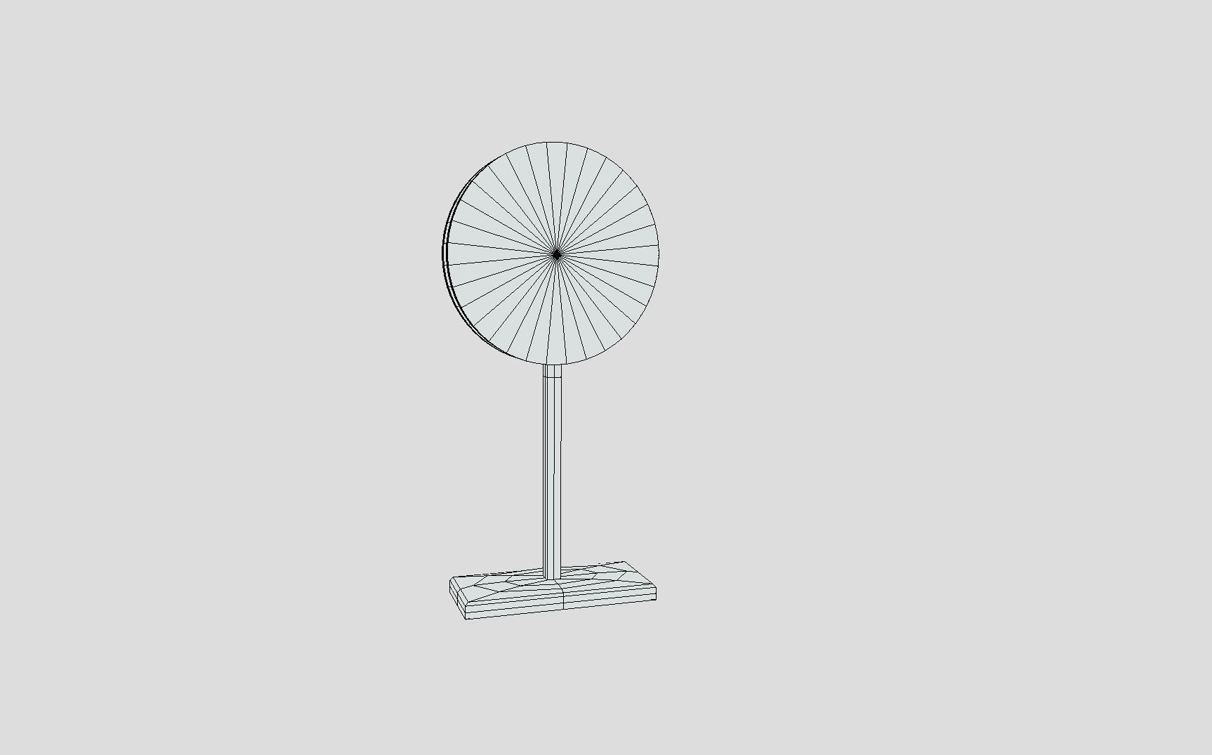 3D model Social Distancing Signage VR / AR / low-poly | CGTrader