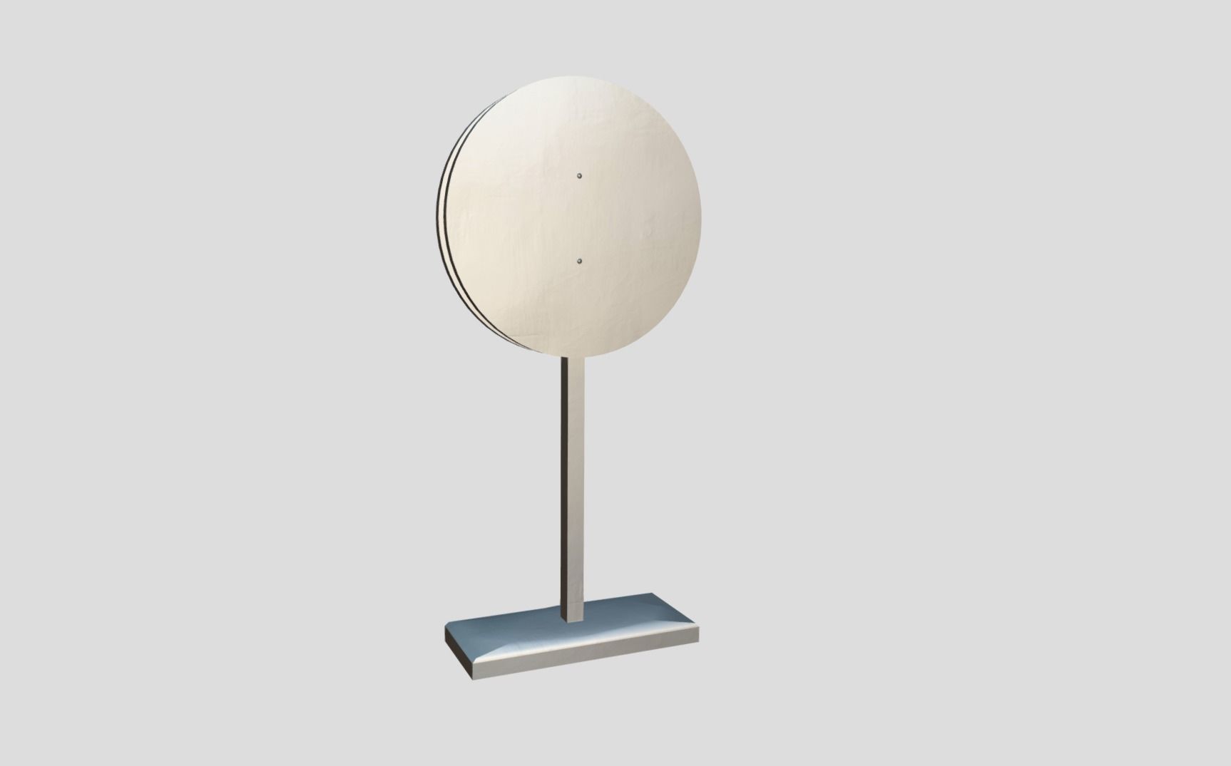 3D model Social Distancing Signage VR / AR / low-poly | CGTrader