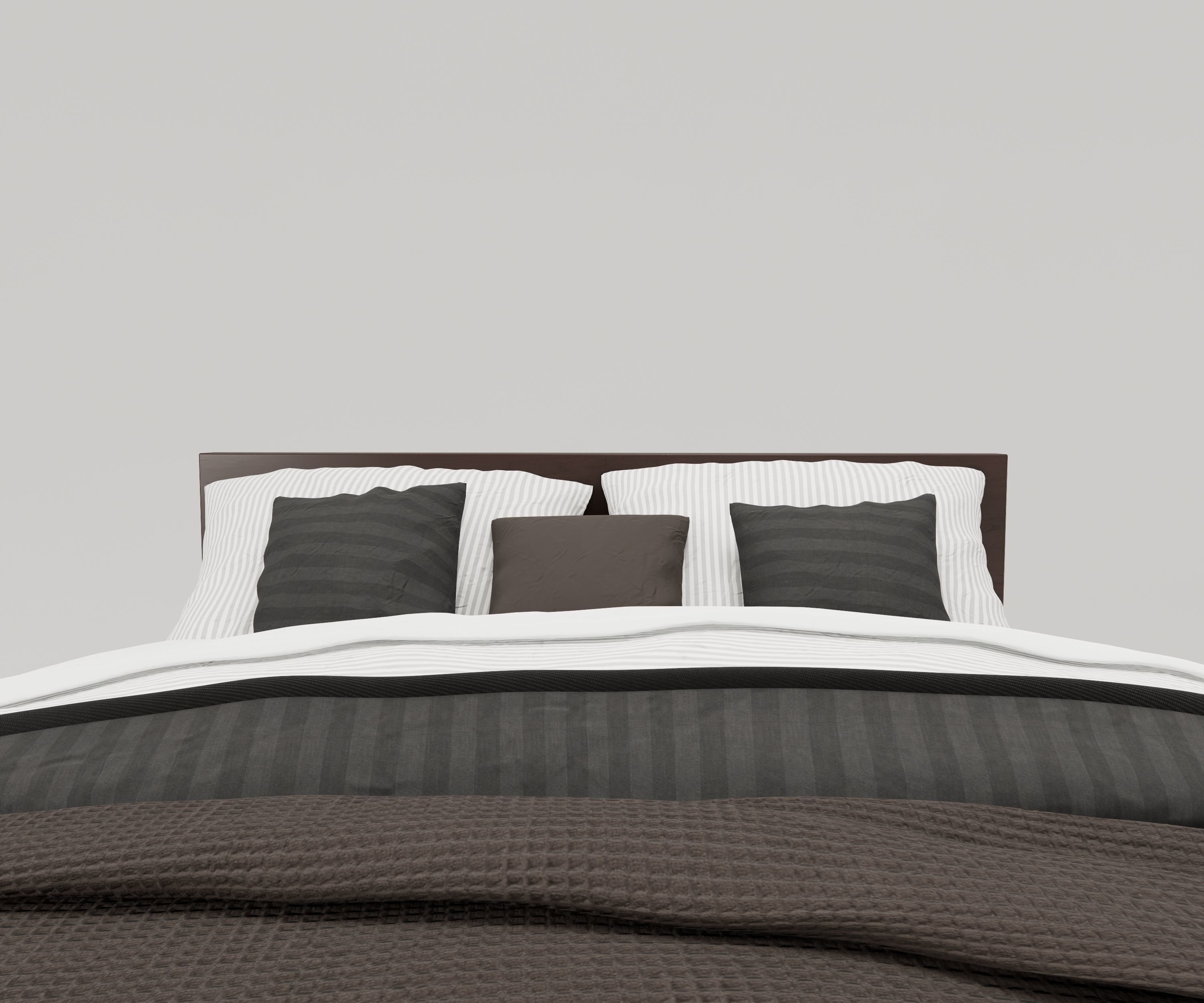 Revit Bed Family Three Sizes Full Queen and King 3D model | CGTrader