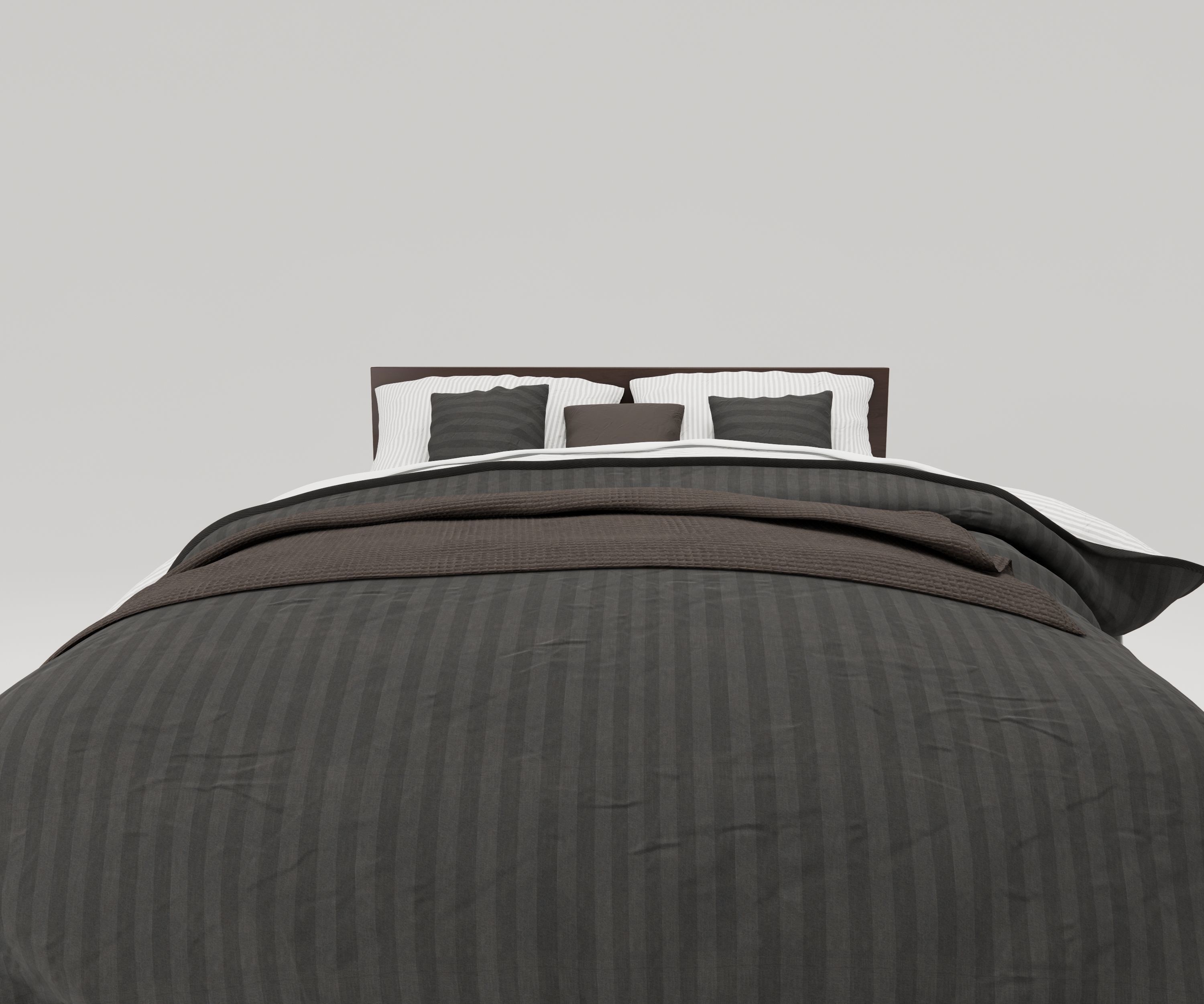 Revit Bed Family Three Sizes Full Queen and King 3D model | CGTrader