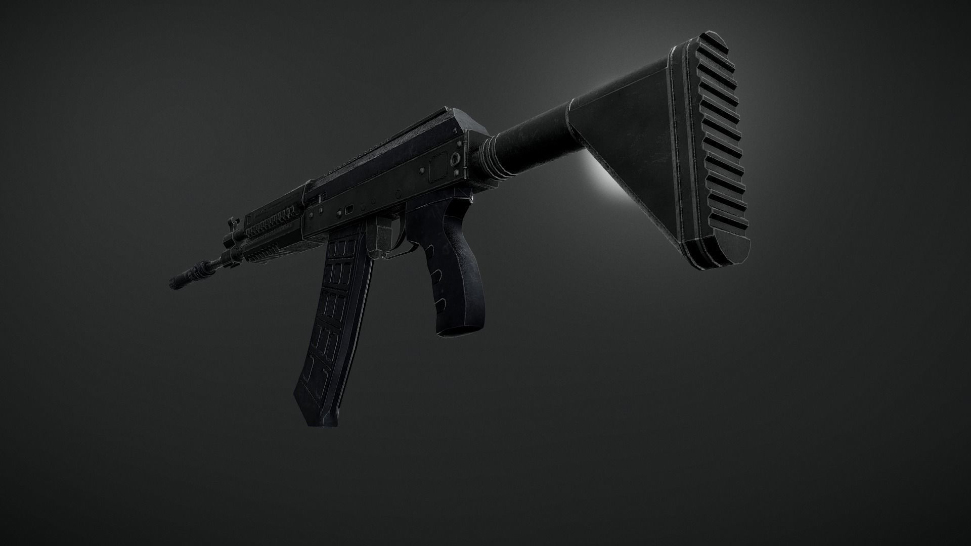 3D model AK-12 Inspired Rifle VR / AR / low-poly | CGTrader