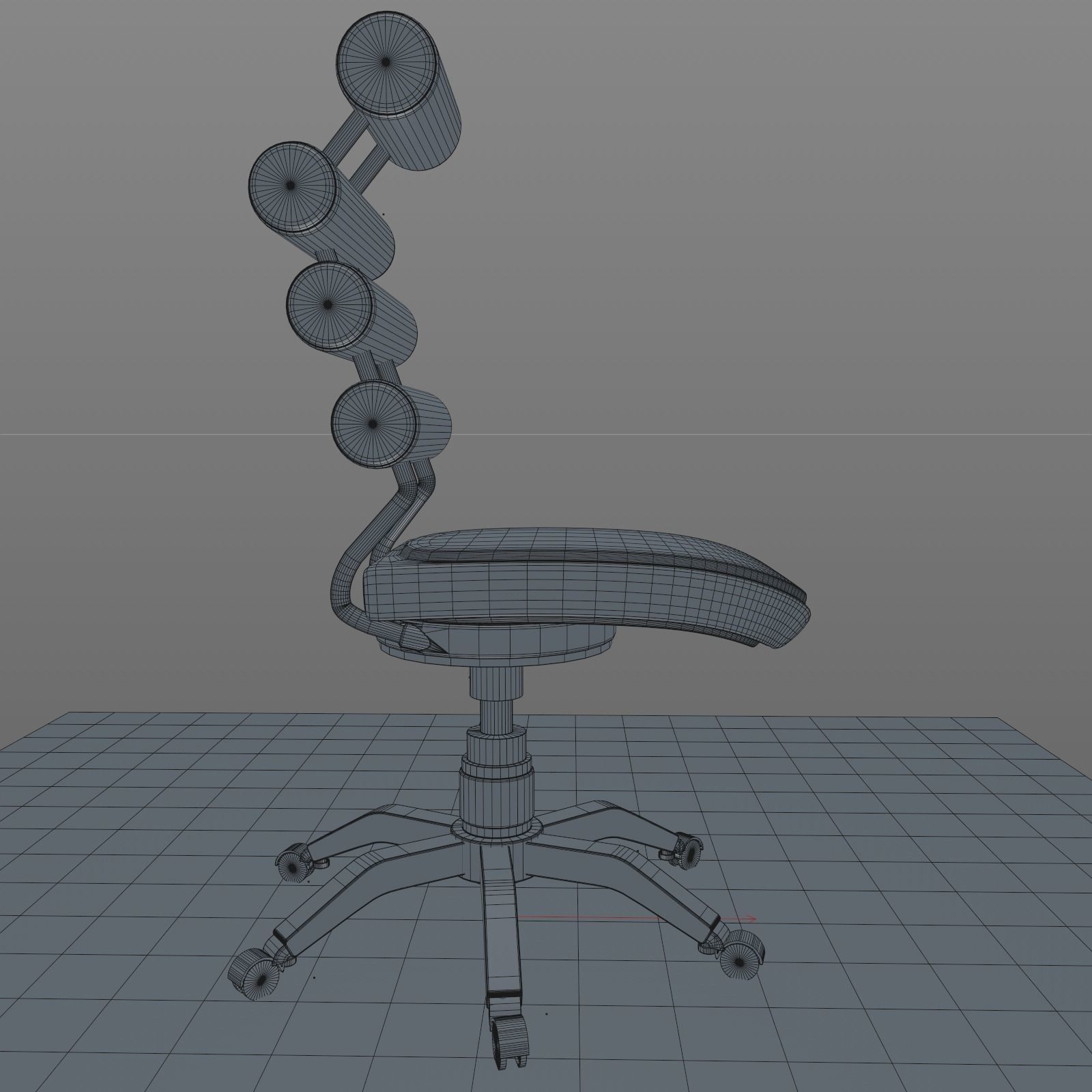 Futuristic Computer Chair free 3D model | CGTrader