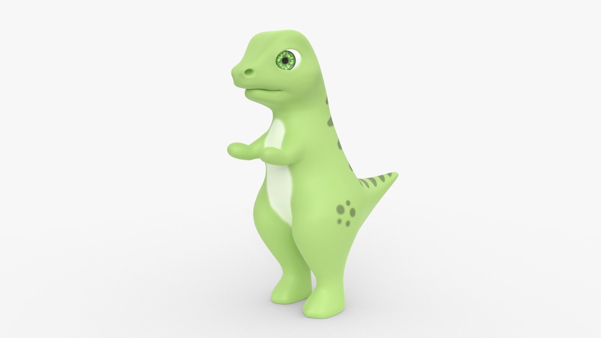 3D model Cartoon Baby T Rex VR / AR / low-poly | CGTrader