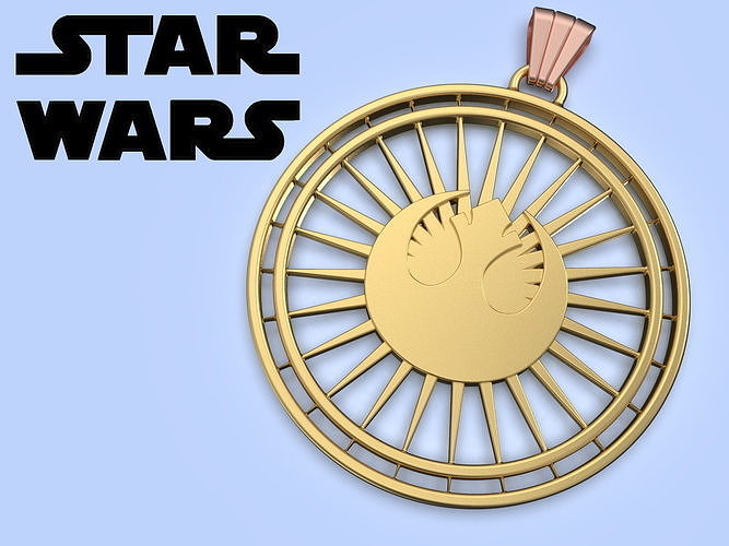 Star Wars New Jedi Order Medallion cosplay 3d model for print 3D model ...