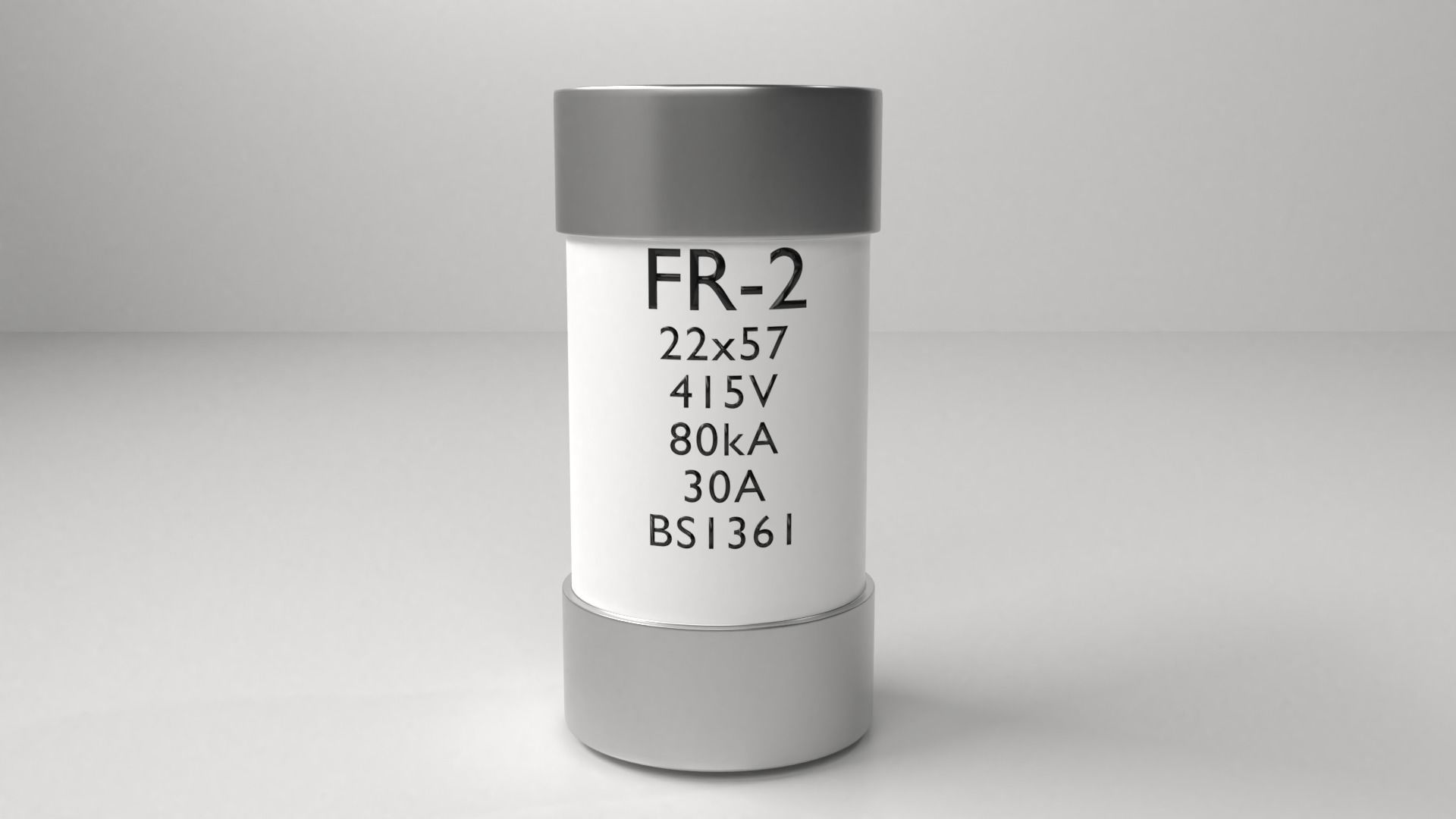 Fuse 2 capacitor with number 3D model | CGTrader