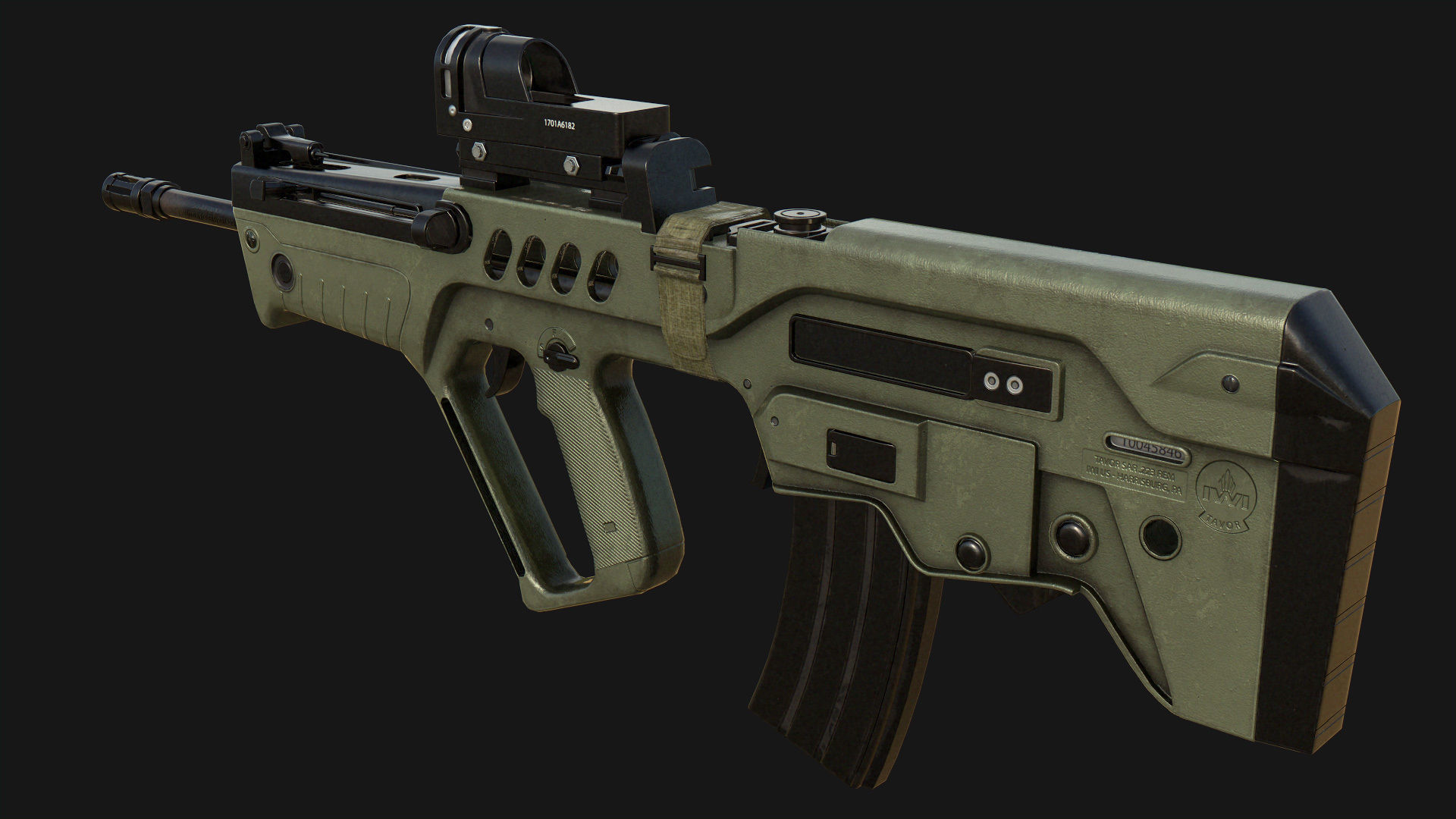 3D model IWI Tavor TAR-21 VR / AR / low-poly | CGTrader