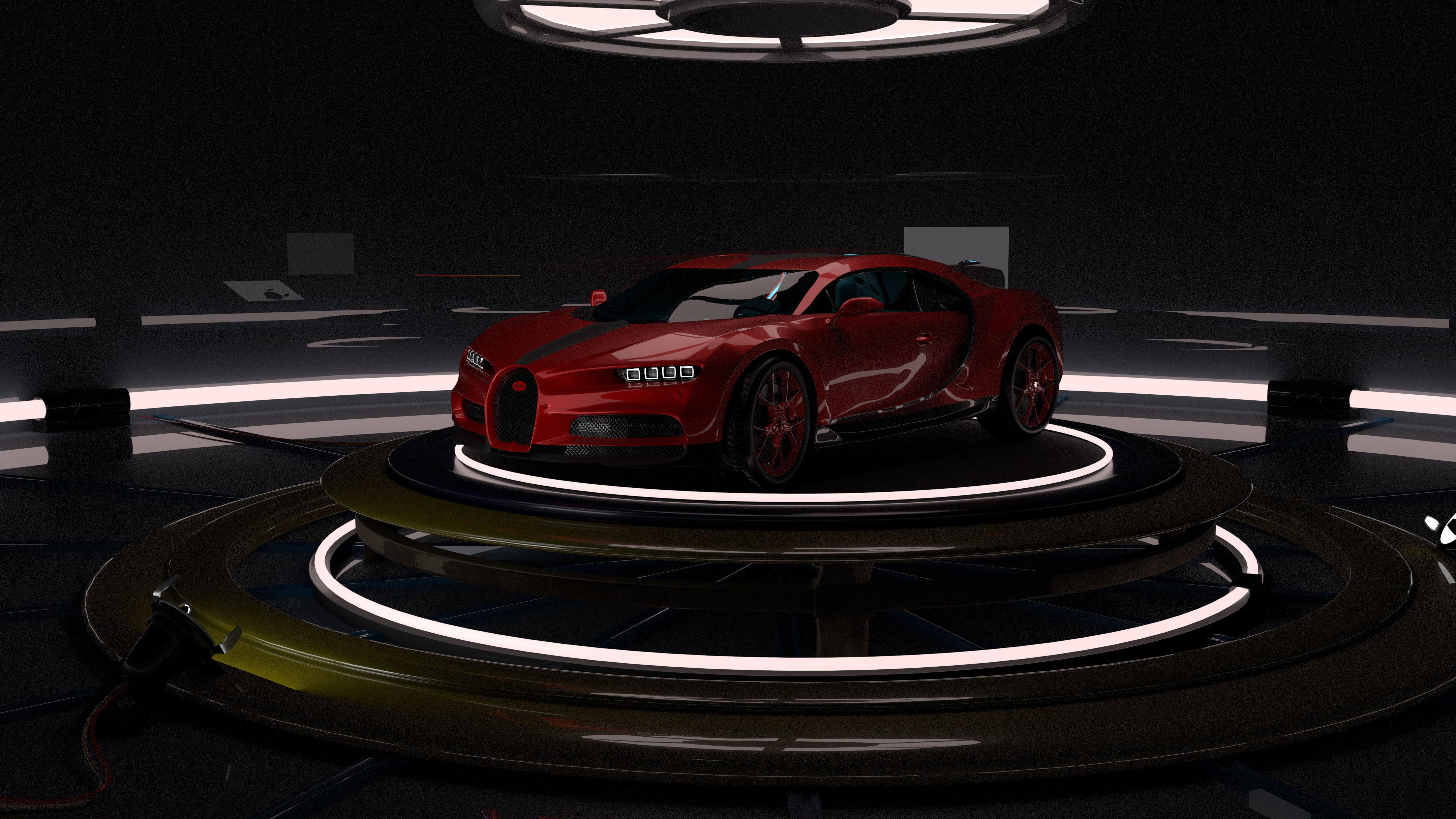 Bugatti chiron 3D model | CGTrader