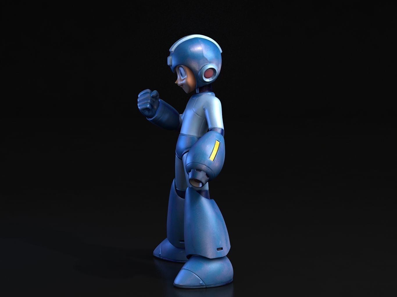 MEGAMAN mega man figure 3D model | CGTrader