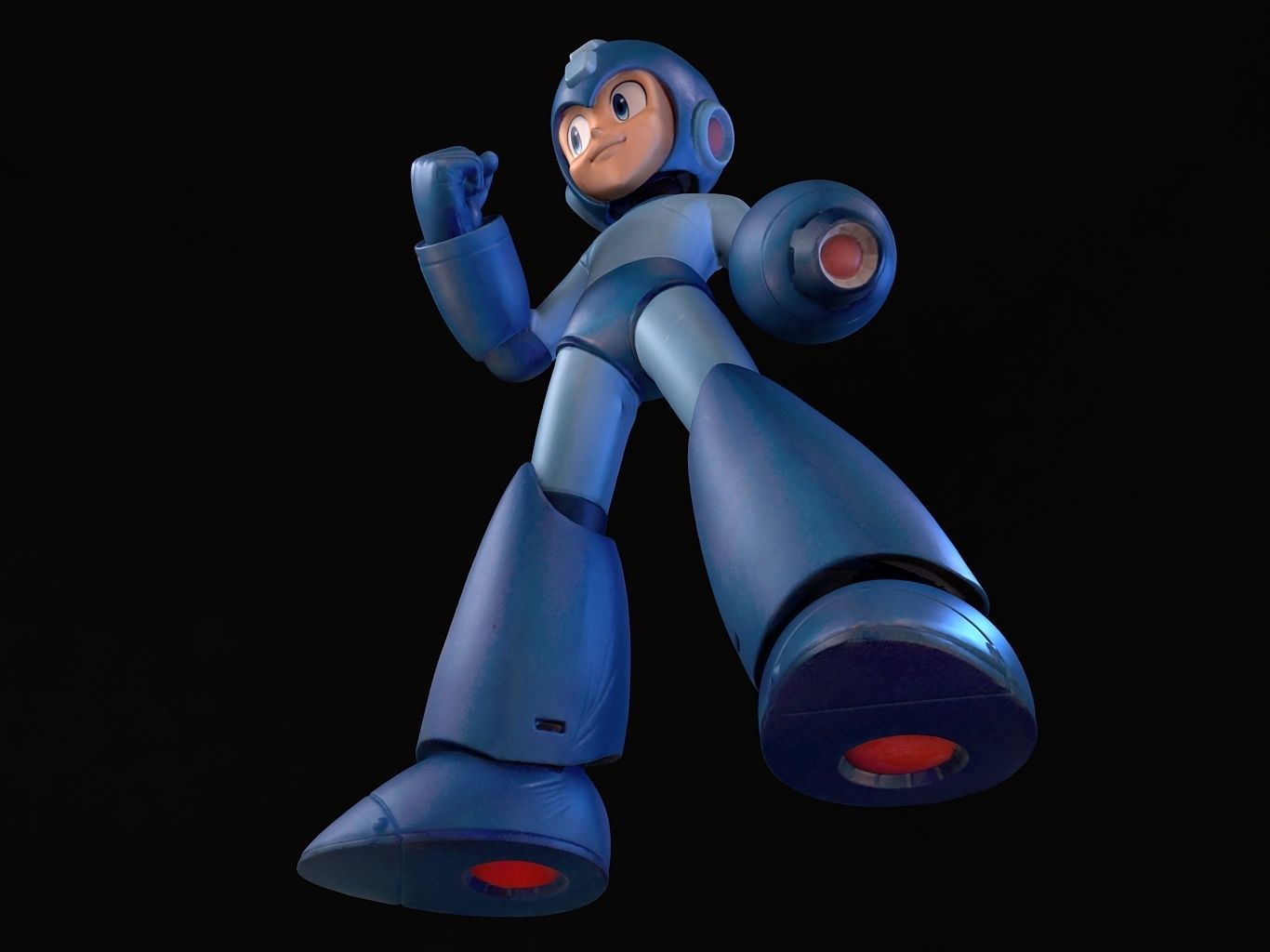 MEGAMAN mega man figure 3D model | CGTrader