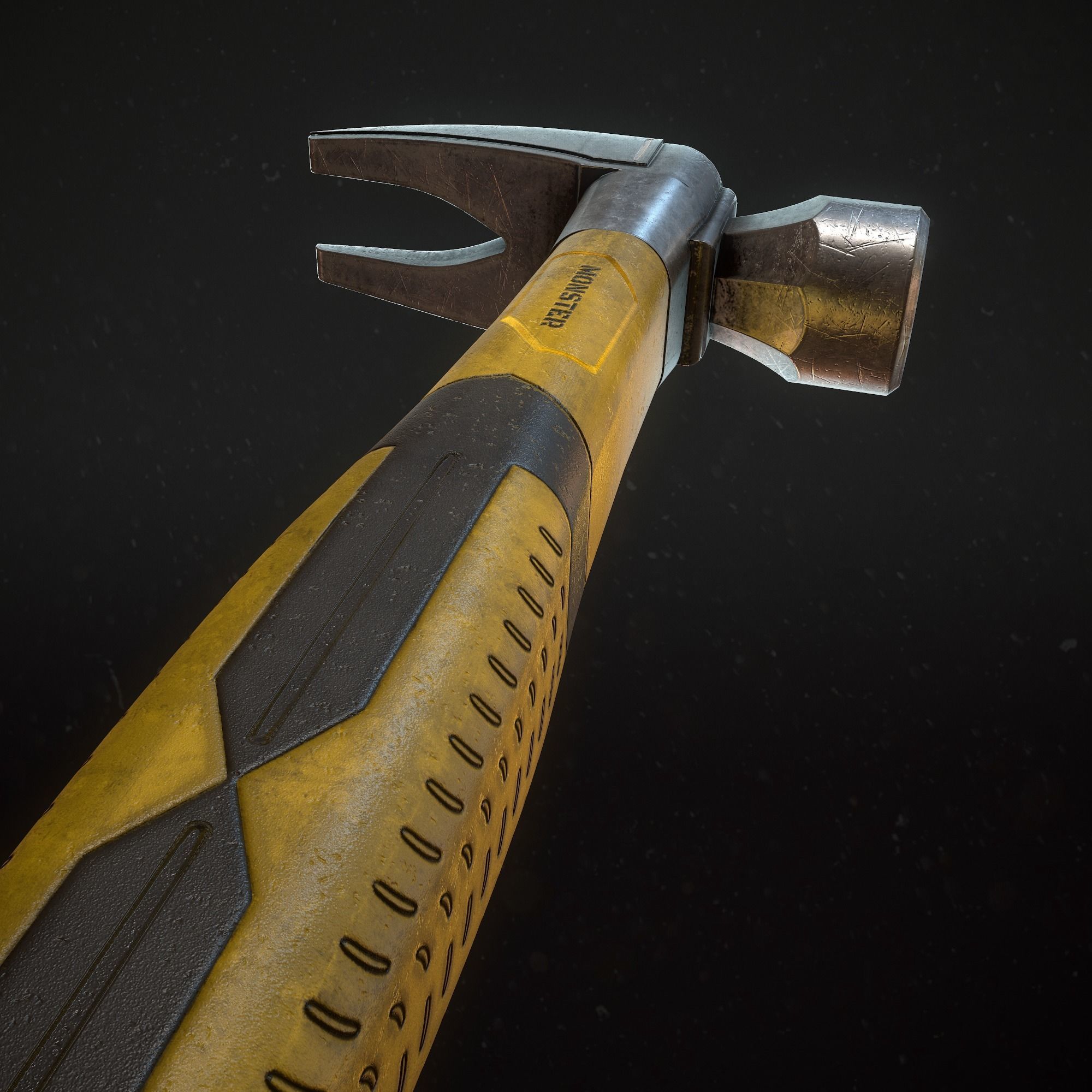 3D model Hammer VR / AR / low-poly | CGTrader