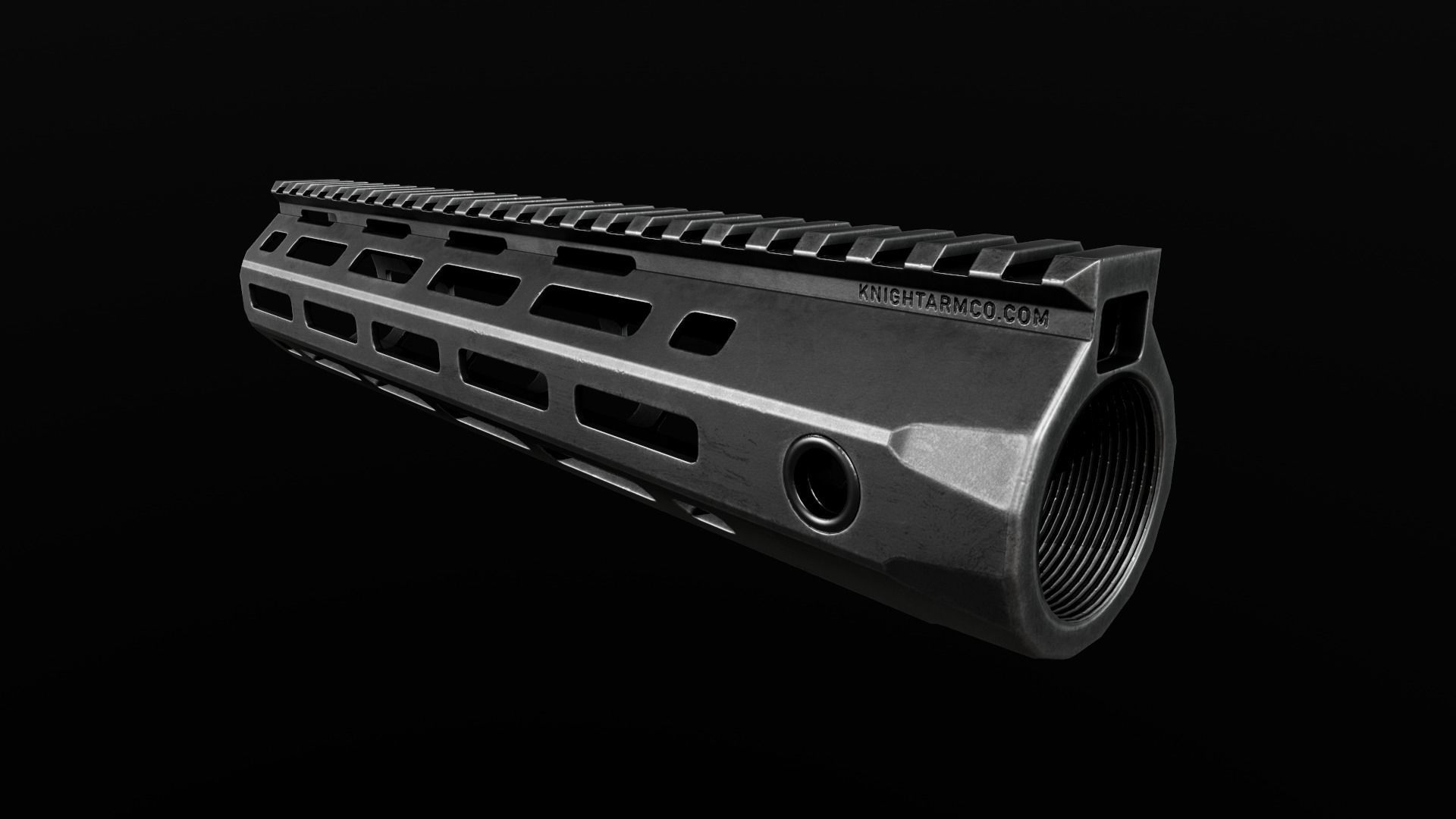 3D model KAC URX4 MLOK AR15 Handguard VR / AR / low-poly | CGTrader