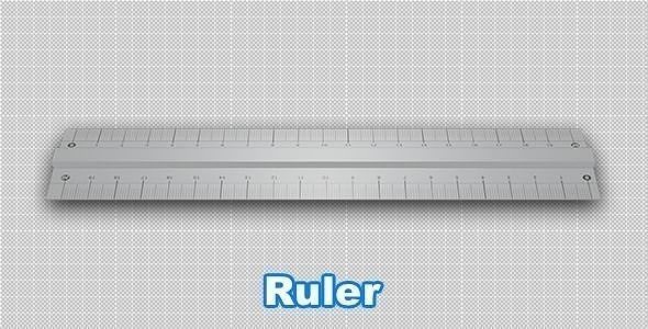 Ruler 3D model | CGTrader