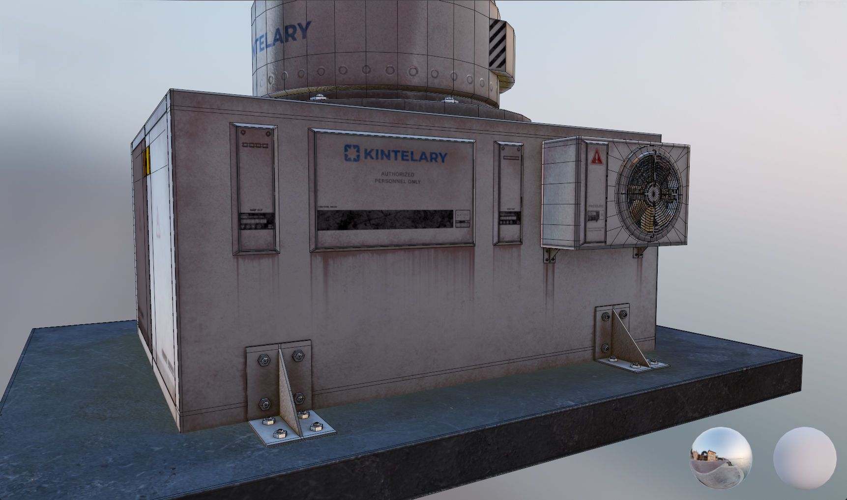 3D model Solar Panel model Low-poly 3D model 8K Textures VR / AR / low ...