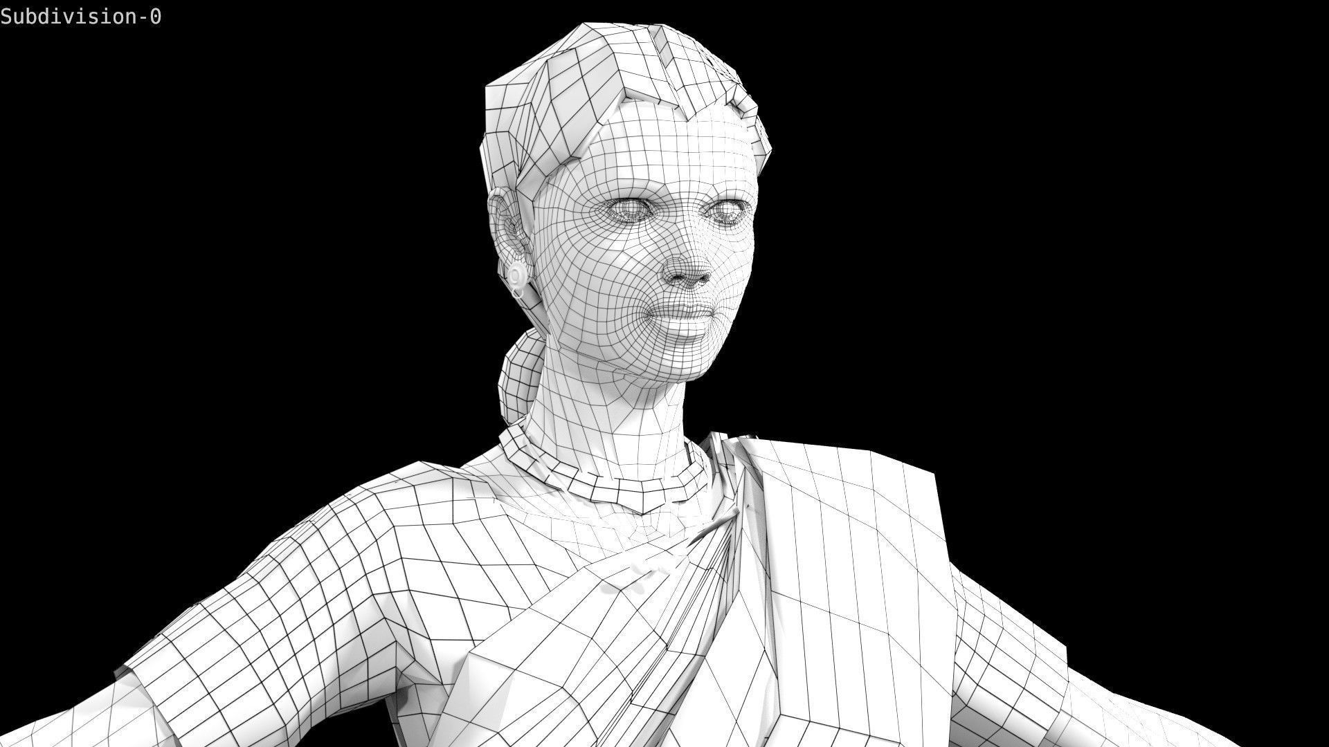 Indian Lady Pranita 3D model rigged | CGTrader