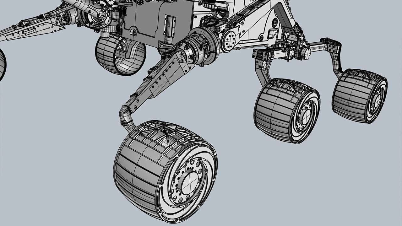 Mars Rover - Spirit 3D model | CGTrader