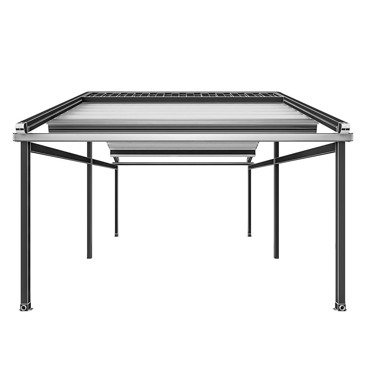 Motorized Pergola 5a vanadium 3D model | CGTrader