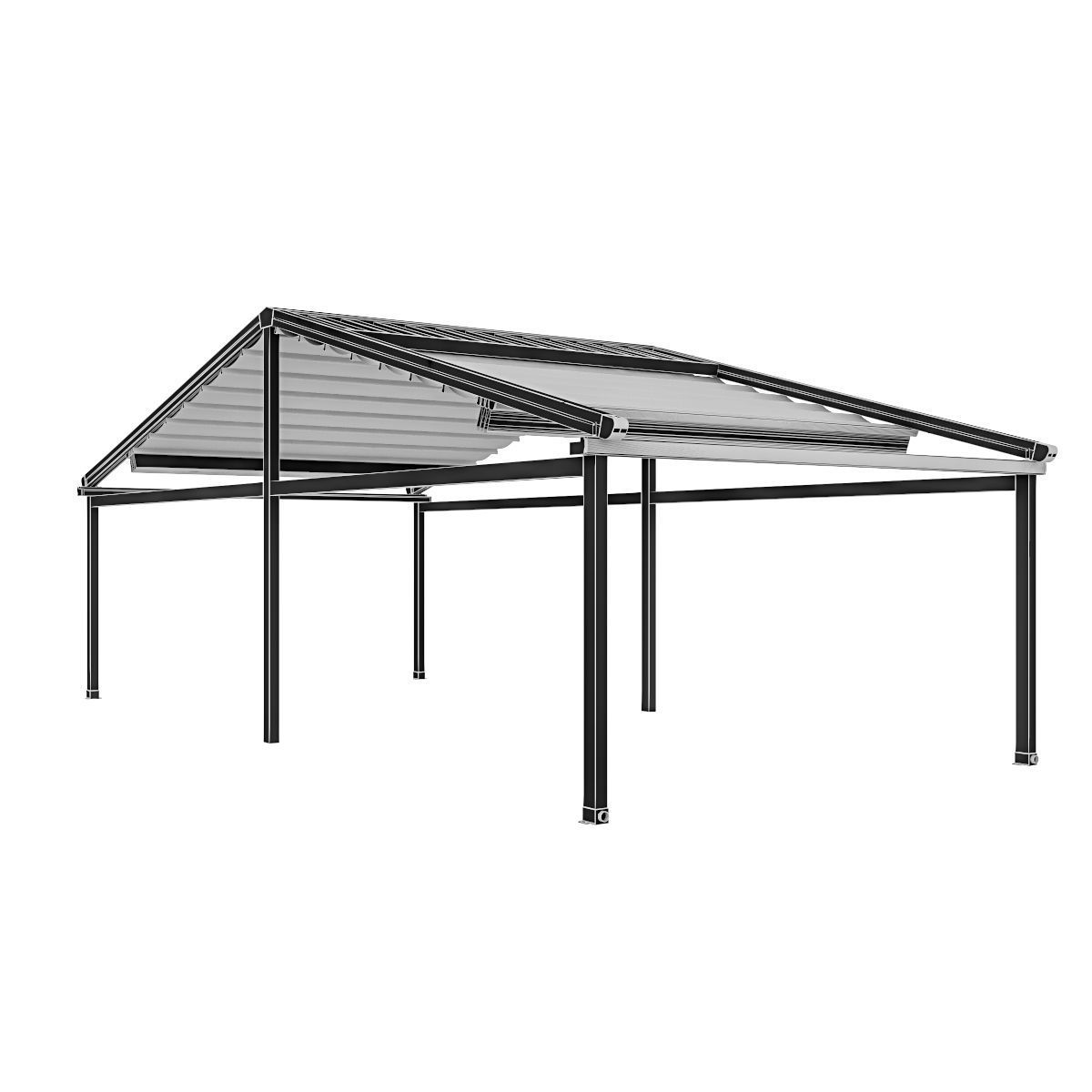Motorized Pergola 5a vanadium 3D model | CGTrader