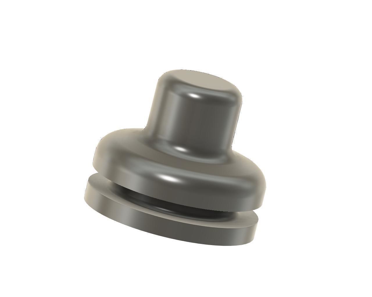 Volvo engine cover rubber parts S40 D 3D model 3D printable | CGTrader