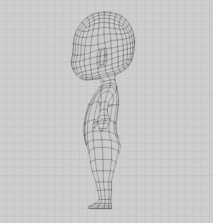 3D model Chibi Base Mesh VR / AR / low-poly | CGTrader