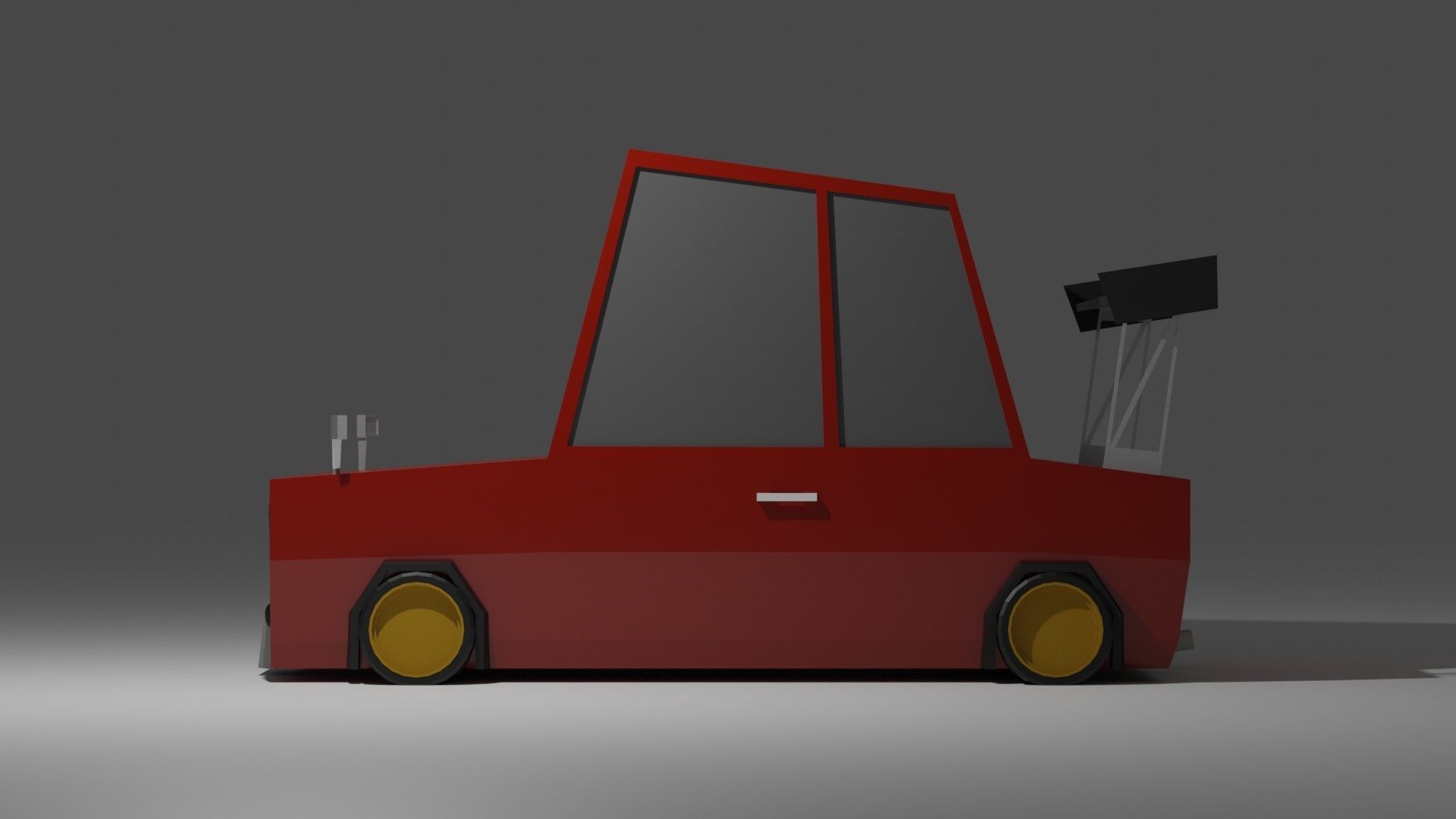 3D model Low Poly JDM Car VR / AR / low-poly | CGTrader