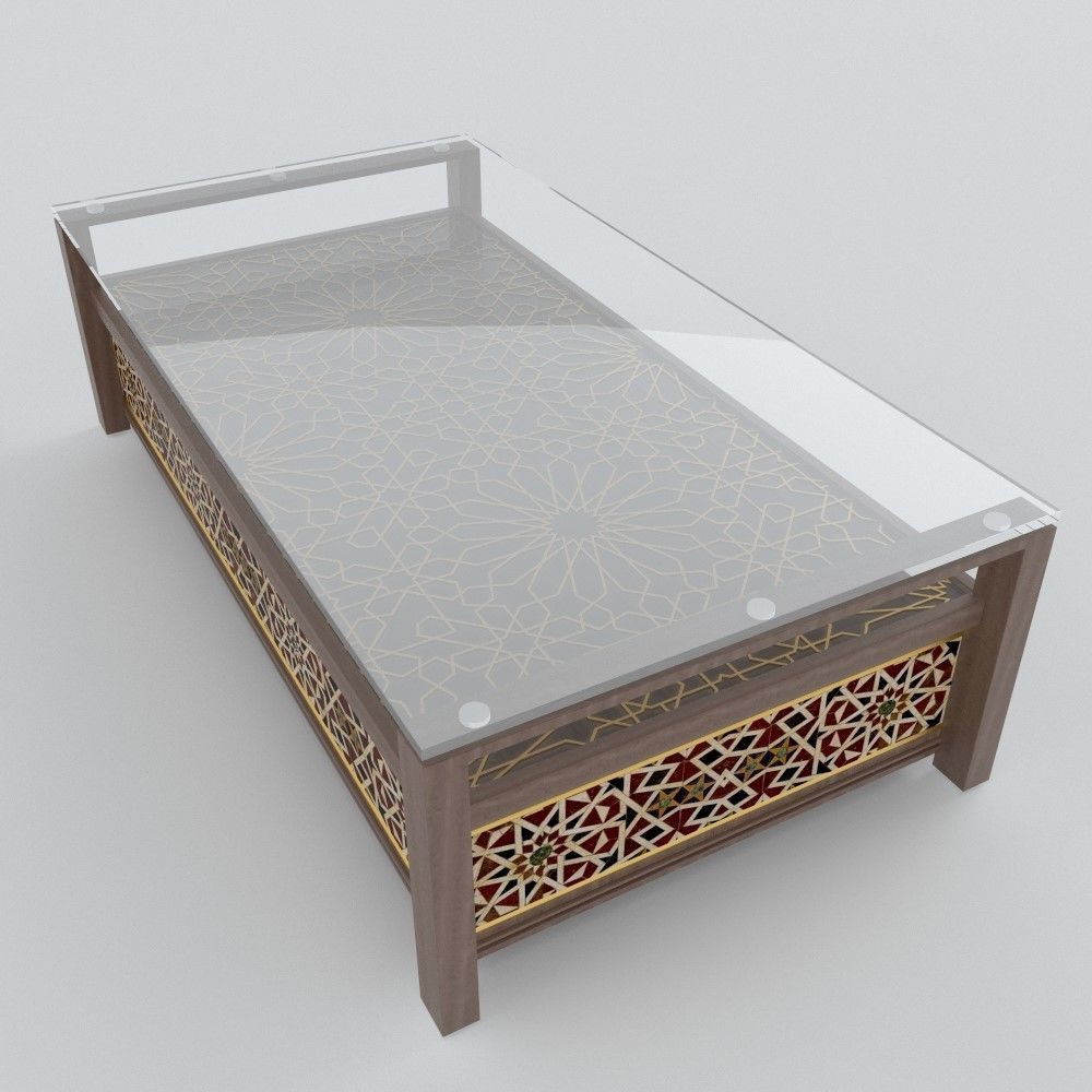 Arabic Table 02 3D model | CGTrader