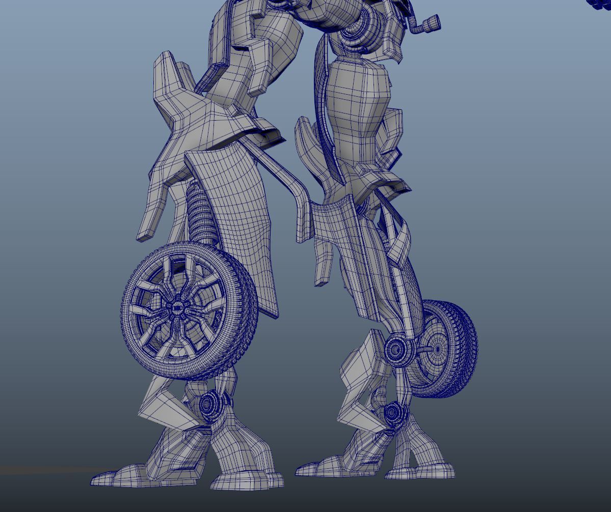 transformers Audi R8 3D model | CGTrader