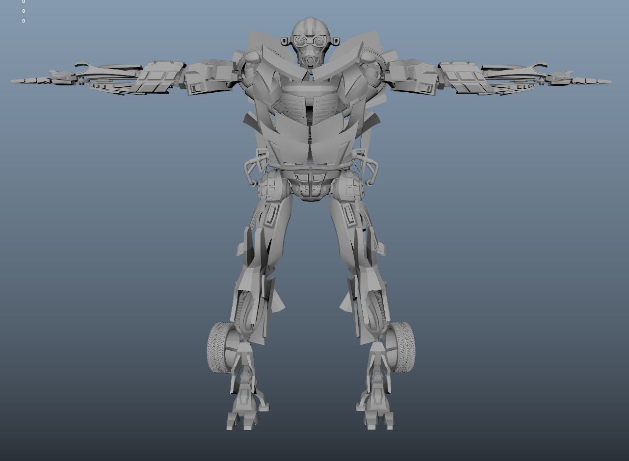 transformers Audi R8 3D model | CGTrader