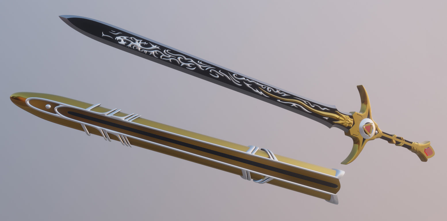 Garo Sword 3D 3D model 3D printable | CGTrader