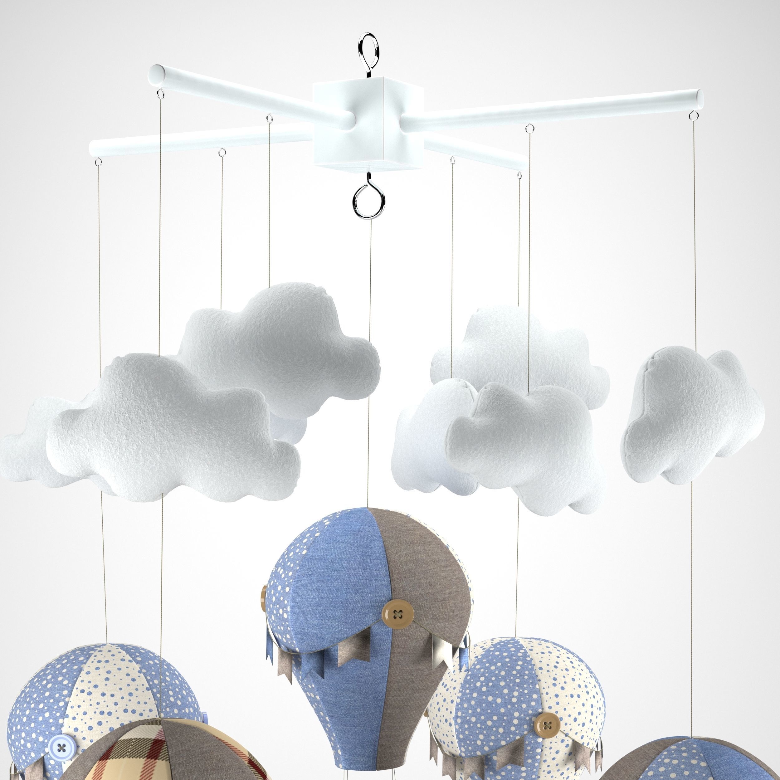 Baby Mobile Toy 2 3D model | CGTrader