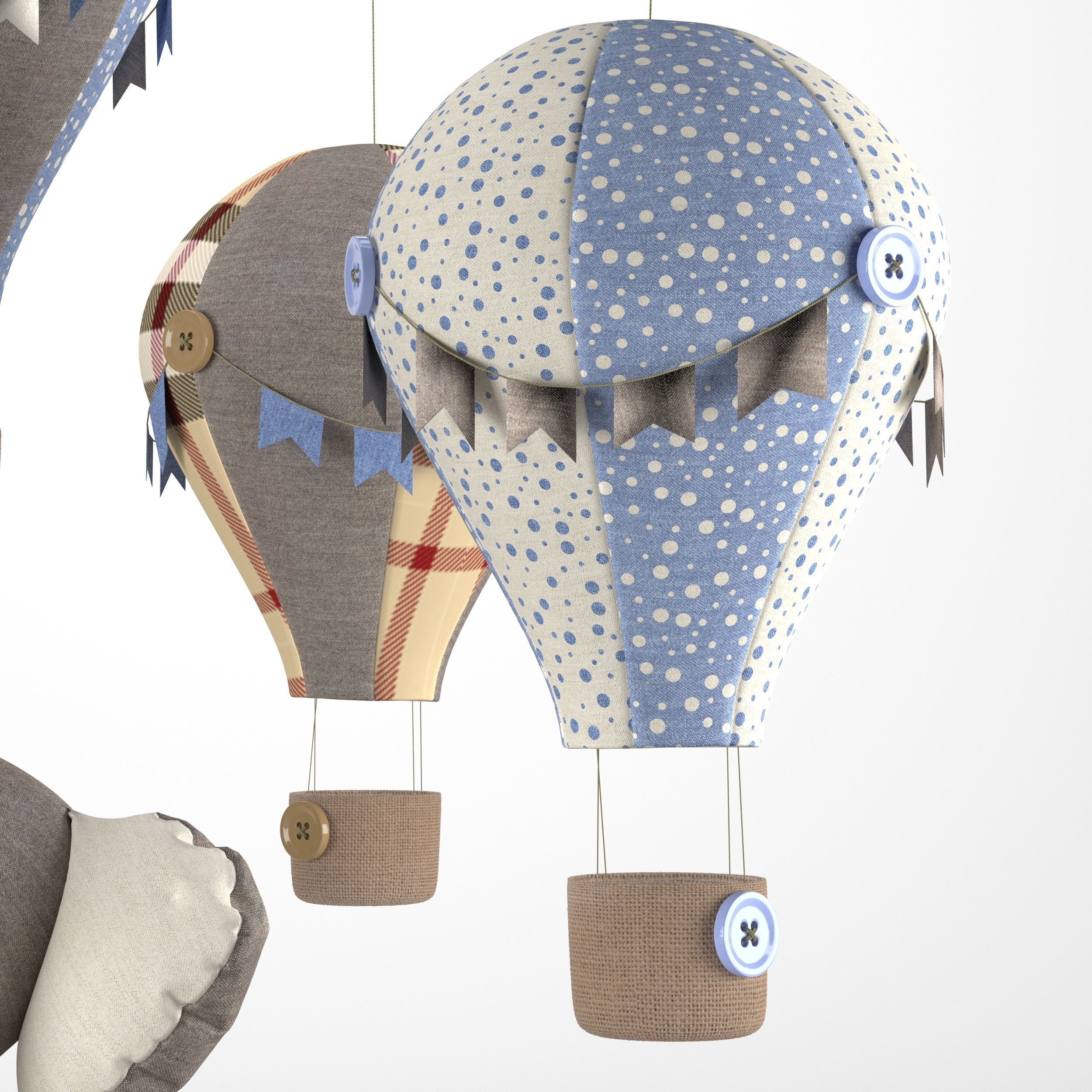 Baby Mobile Toy 2 3D model | CGTrader