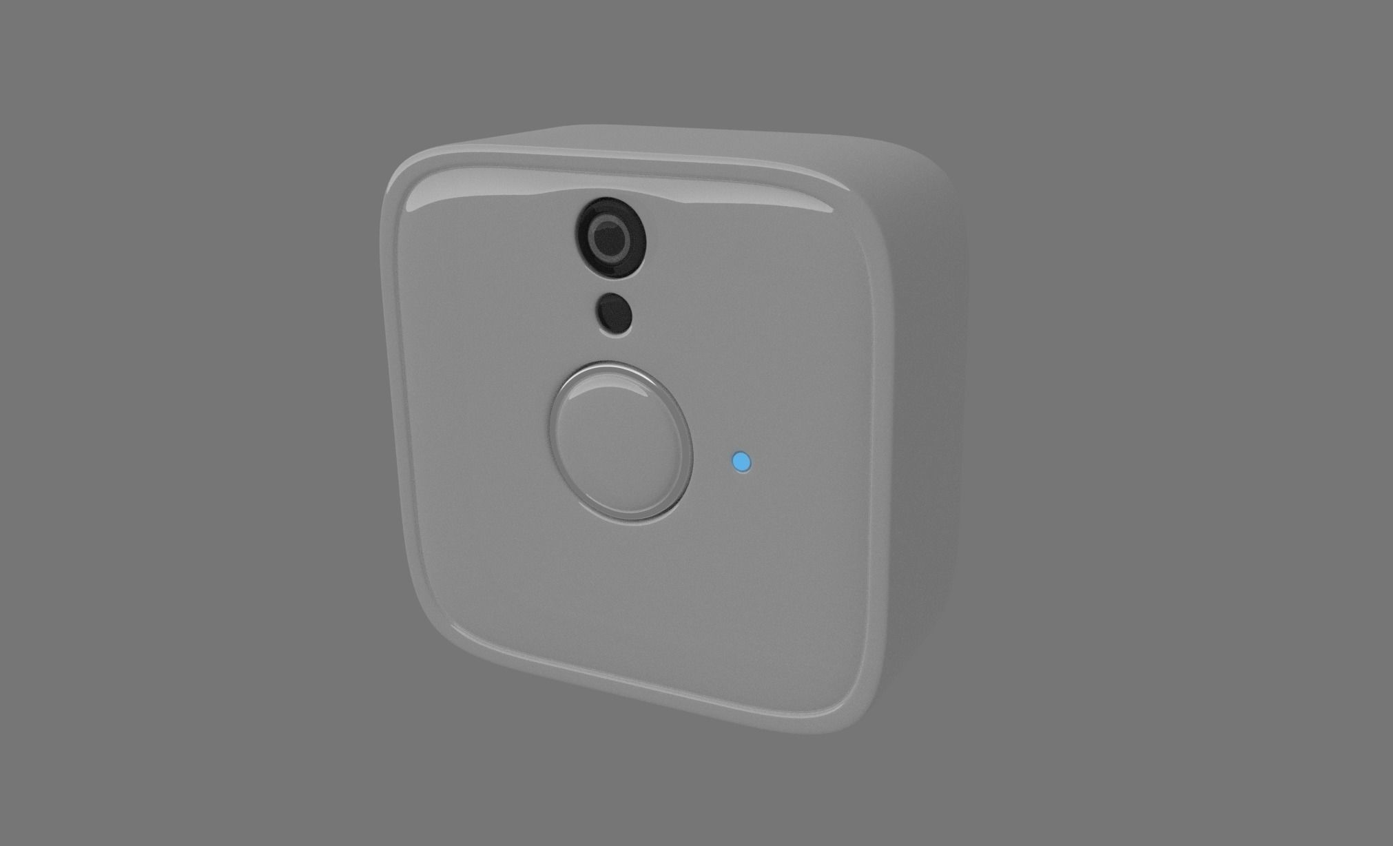 Smart door bell 3D model | CGTrader