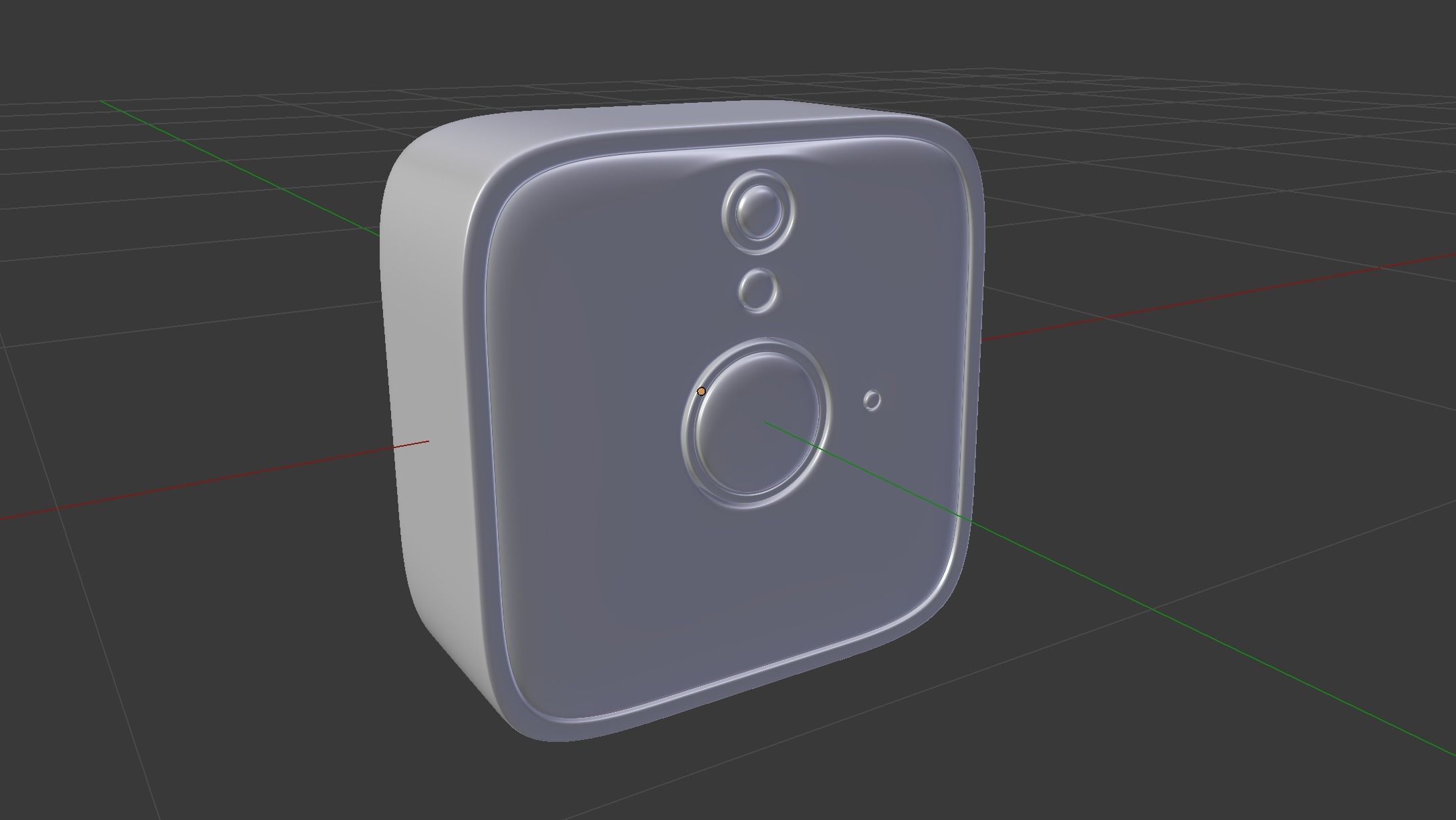 Smart door bell 3D model | CGTrader