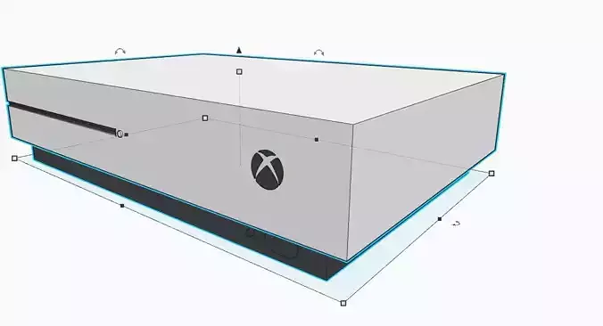 Xbox one s 3D model 3D printable | CGTrader