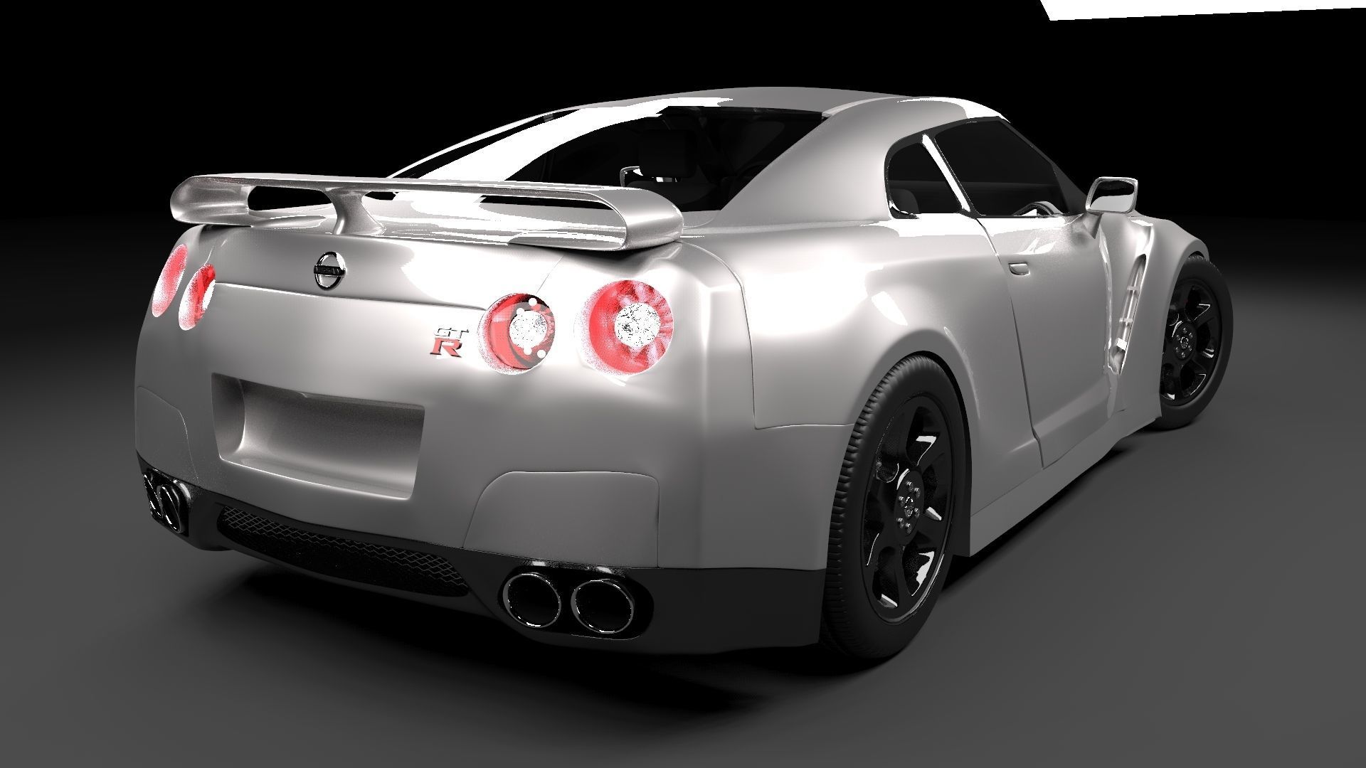 Nissan gtr R35 free 3D model | CGTrader