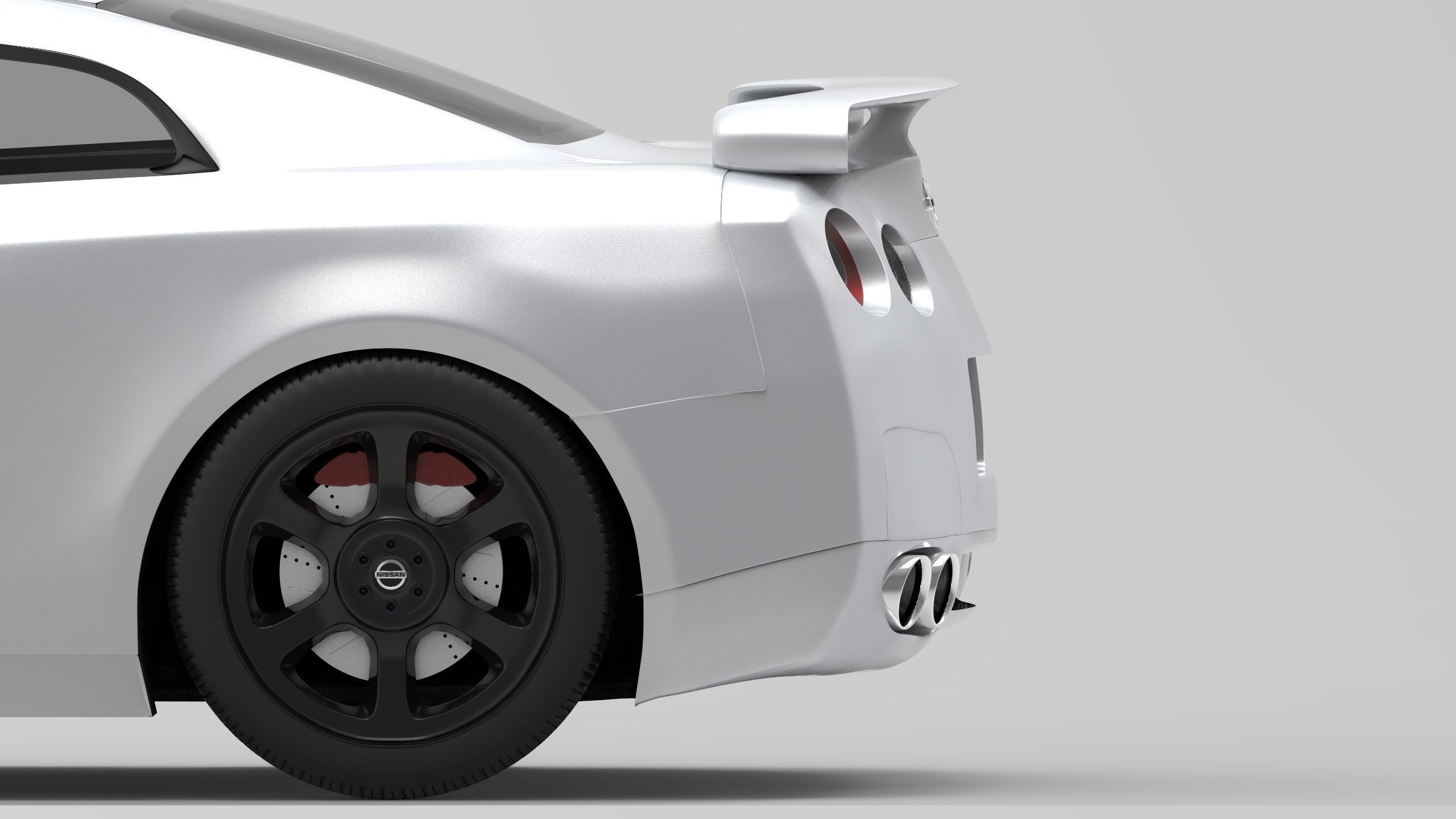 Nissan gtr R35 free 3D model | CGTrader