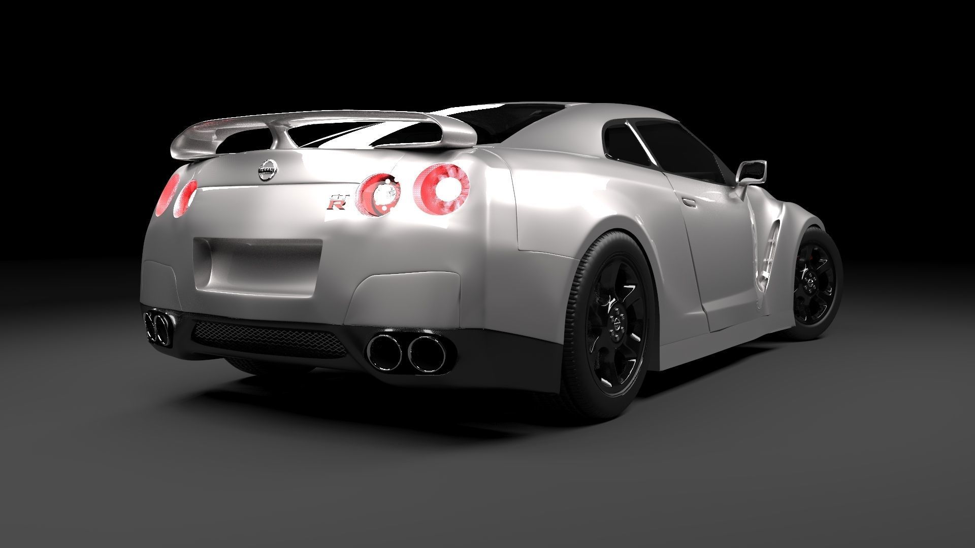 Nissan gtr R35 free 3D model | CGTrader
