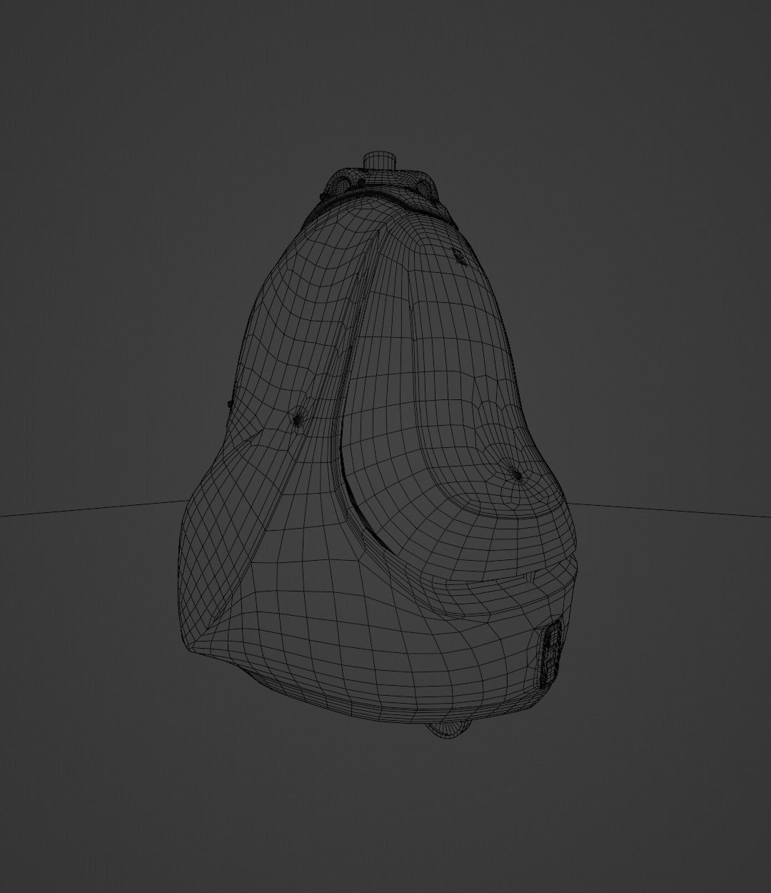 3D model NYPD K5 Robot Cop Vandalized - clean texture included VR / AR ...