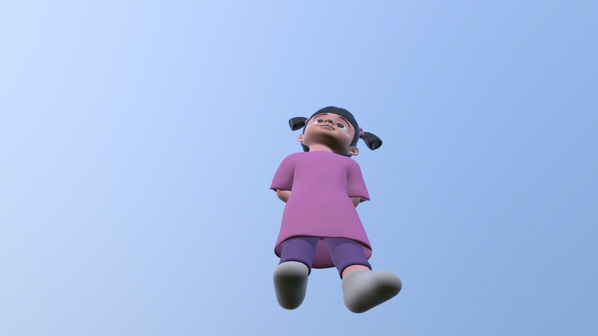 Boo from Monsters inc 3D model 3D printable | CGTrader