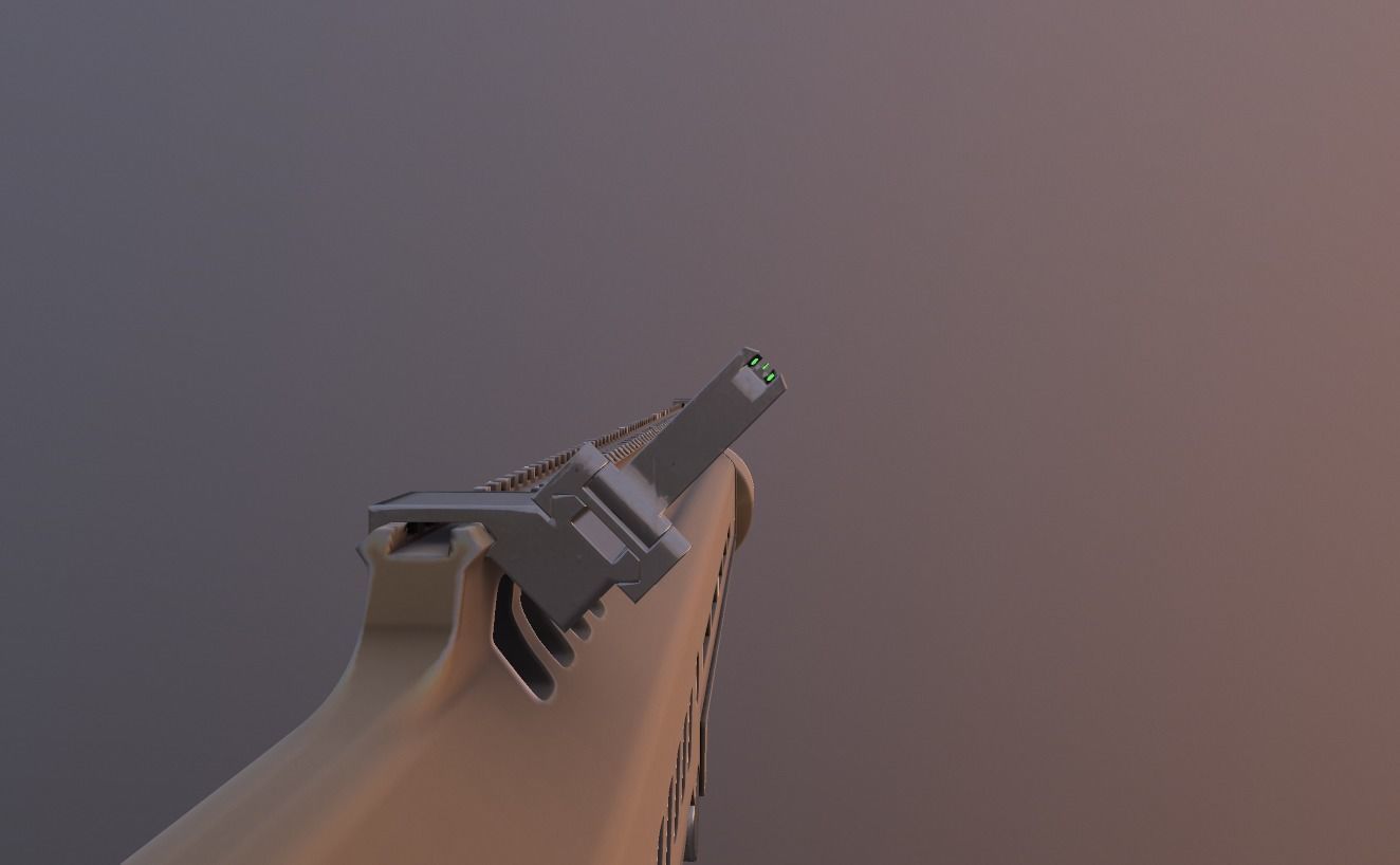 3D model RN227 Probable New Service Rifle Of US Army VR / AR / low-poly ...