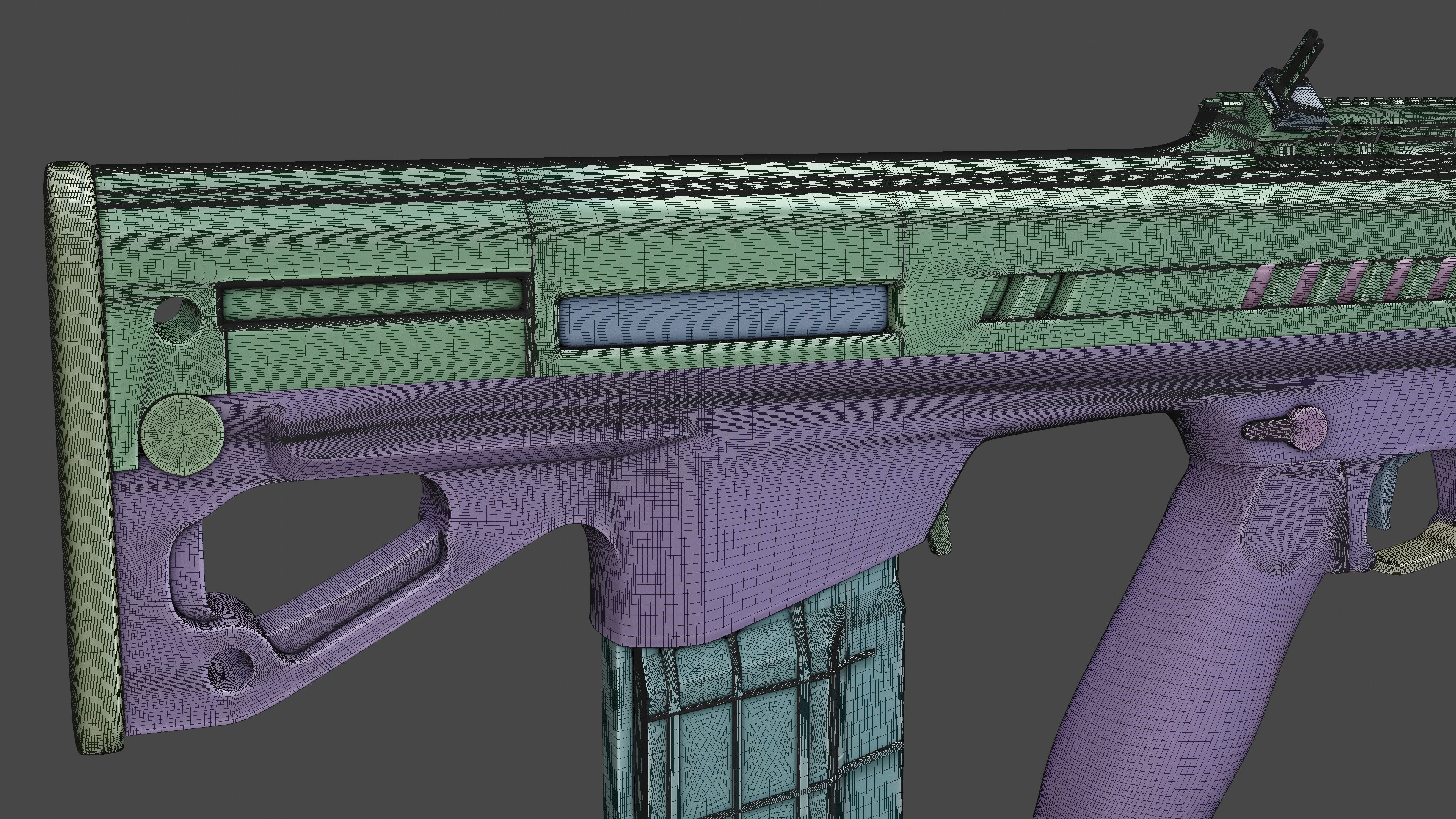 3D model RN227 Probable New Service Rifle Of US Army VR / AR / low-poly ...