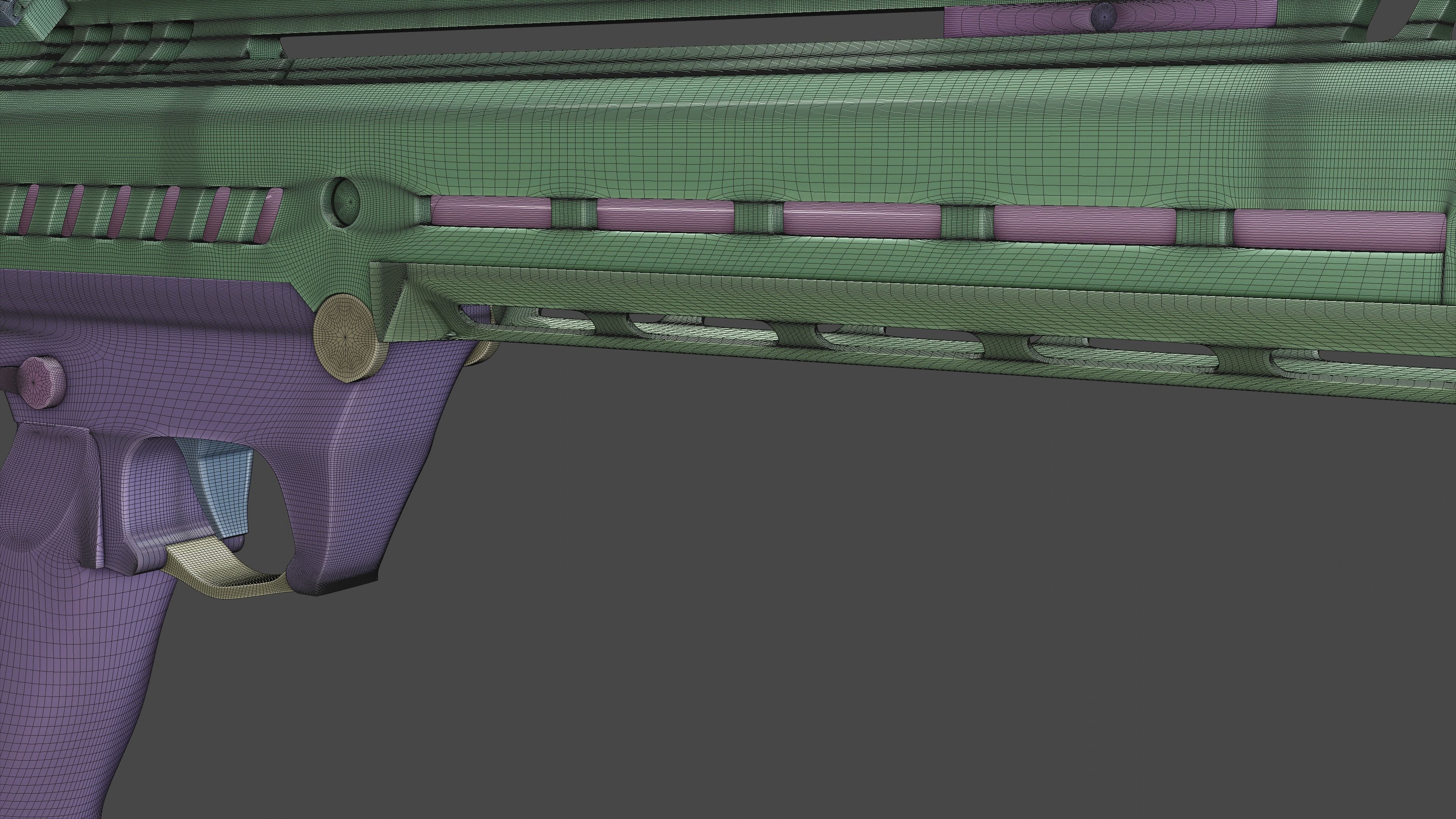 3D model RN227 Probable New Service Rifle Of US Army VR / AR / low-poly ...