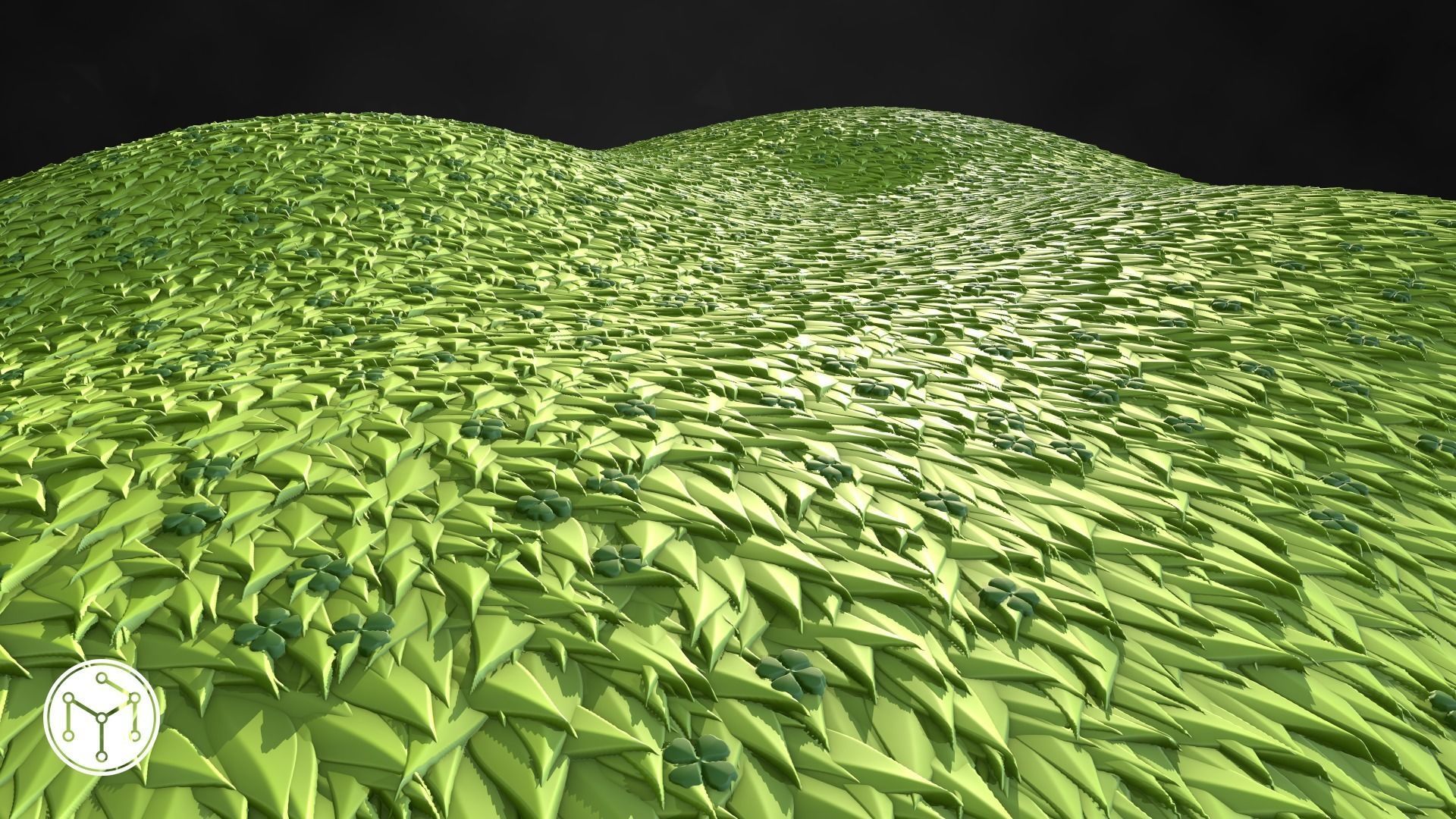 Stylized Grass Material Texture | CGTrader