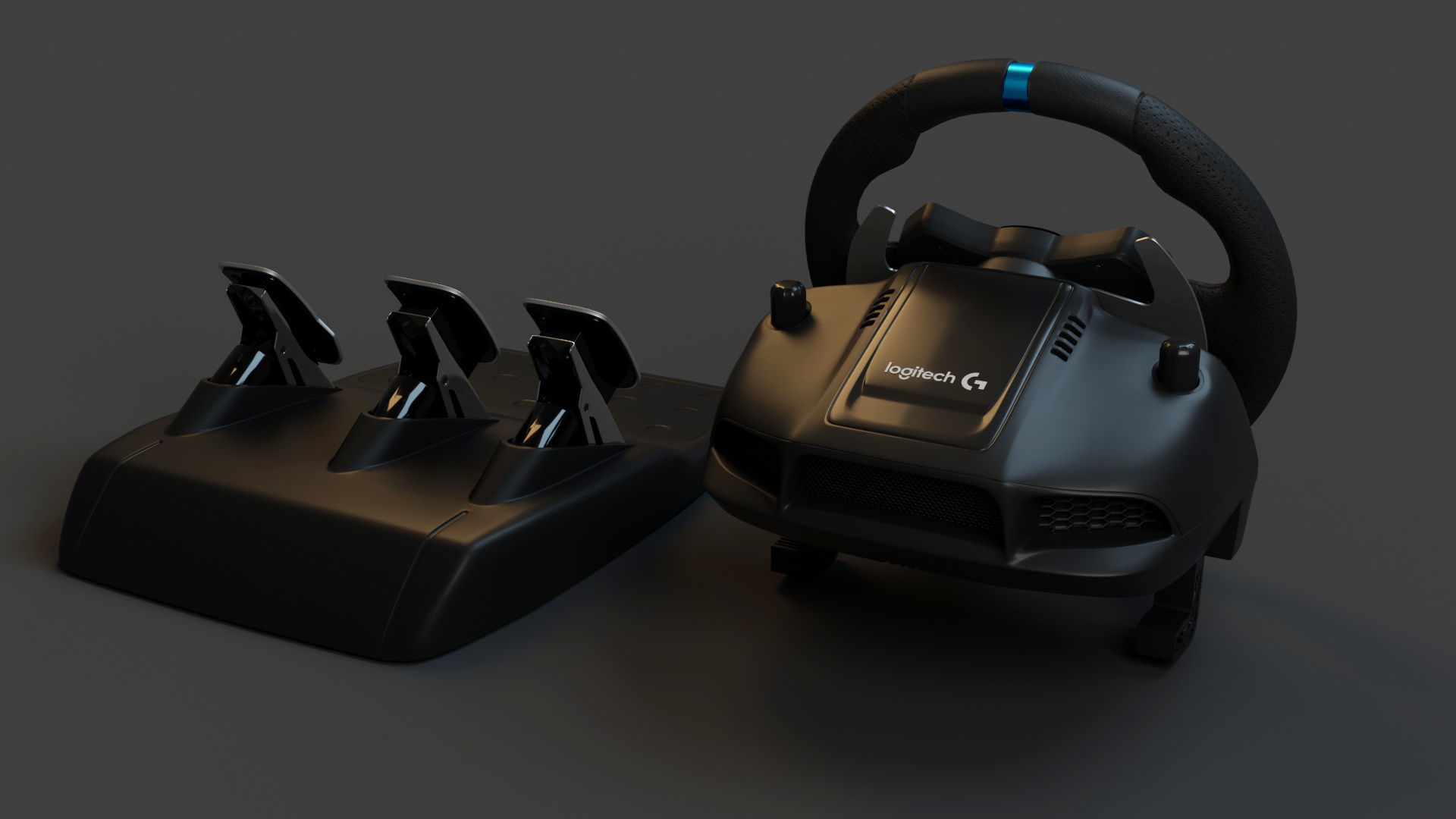Logitech G29 3D model | CGTrader