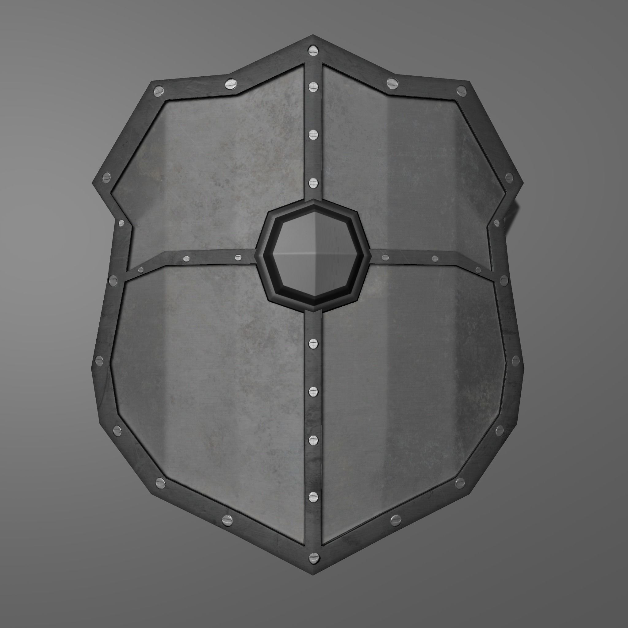 3D model 5 Shield Package VR / AR / low-poly | CGTrader